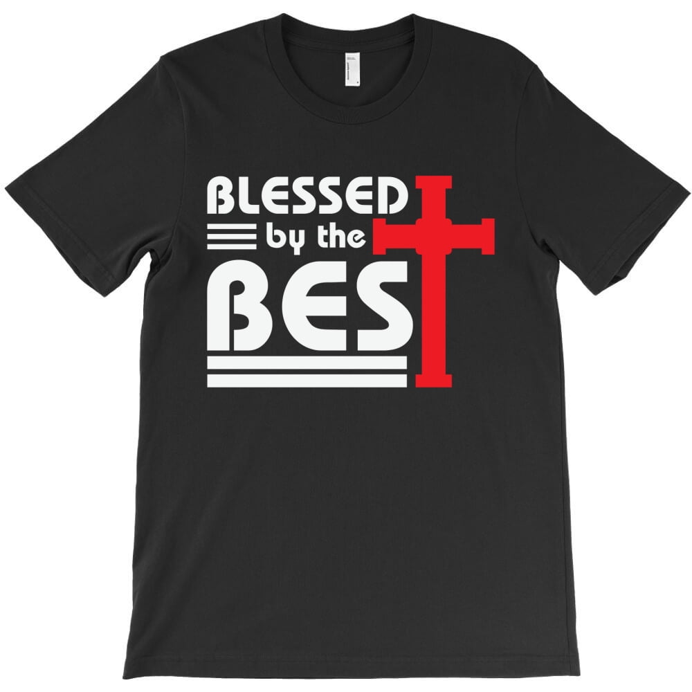 Blessed, Simple Bold Christian Religious Faith Graphic Design For The ...