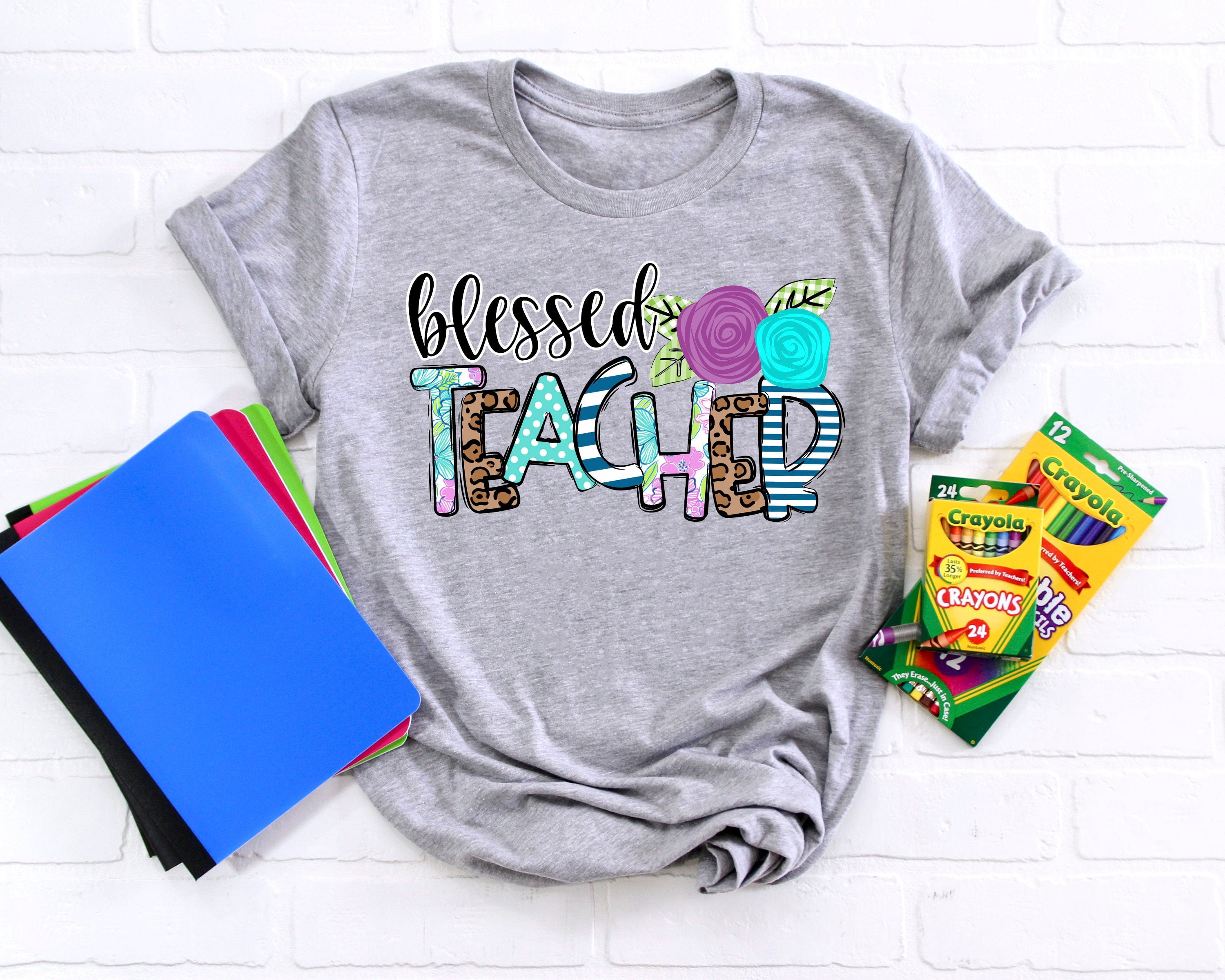 Blessed Teacher Inspirational Shirts, Teach Love Inspire Shirt, Back To ...