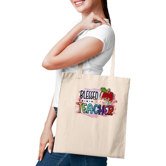 Blessed Teachers Is A Way To Build Confidence In Students Tote Bag ...