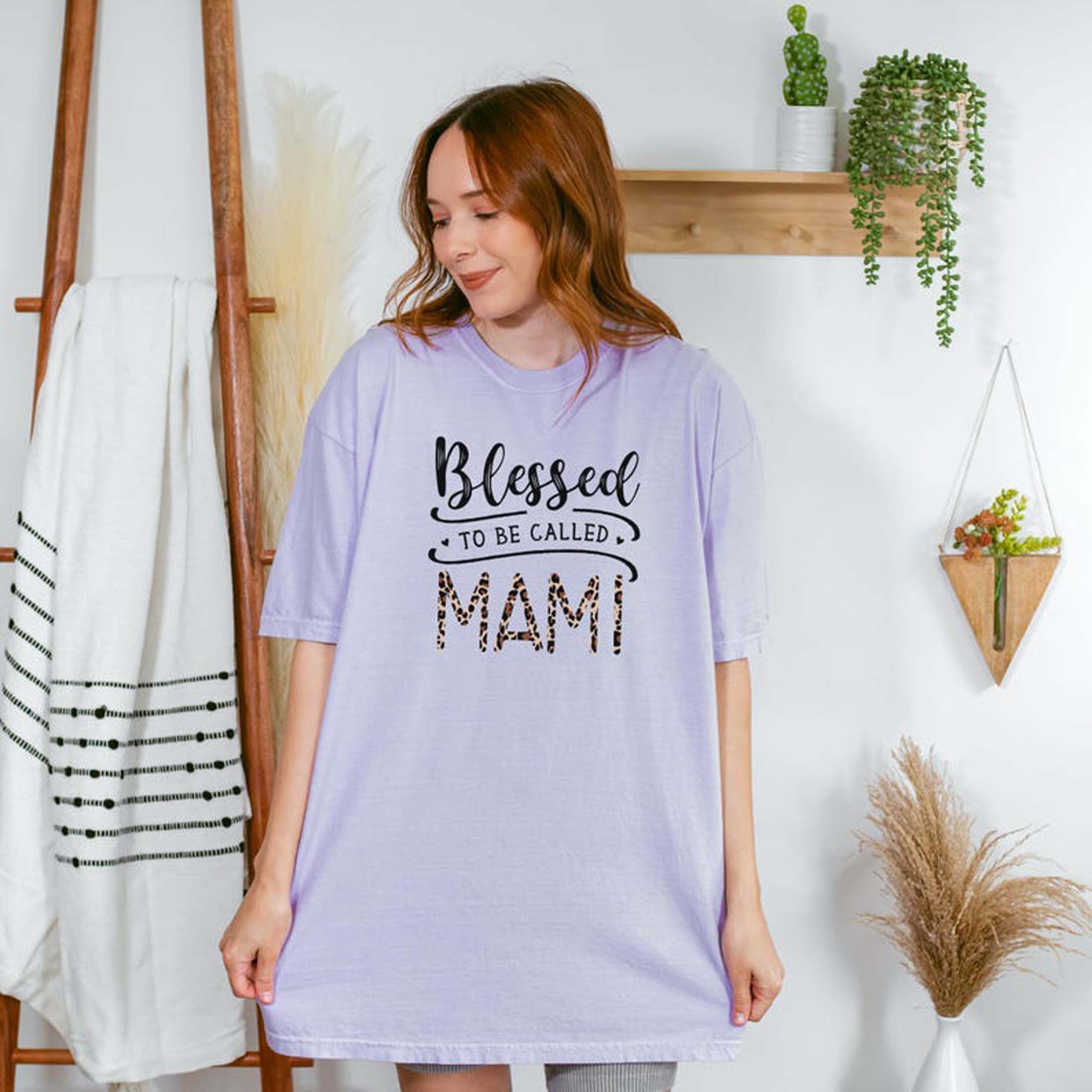 Blessed To Be Called Mami Tshirt, Mami Shirt Mothers Day T-Shirt, Gift for mami Comfort color ...