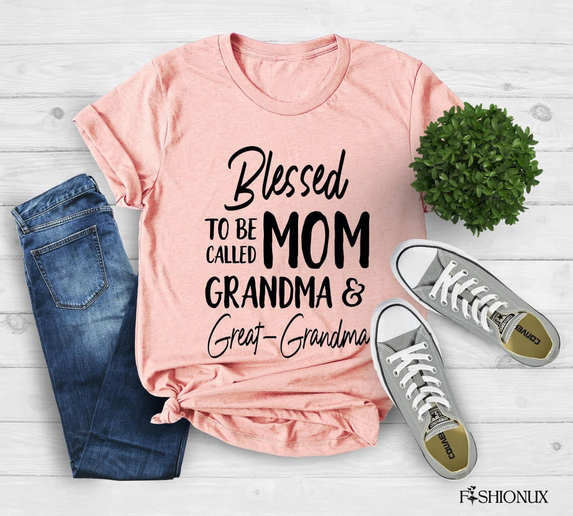 Blessed To Be Called Mom Grandma And Great Grandma, Pregnancy ...