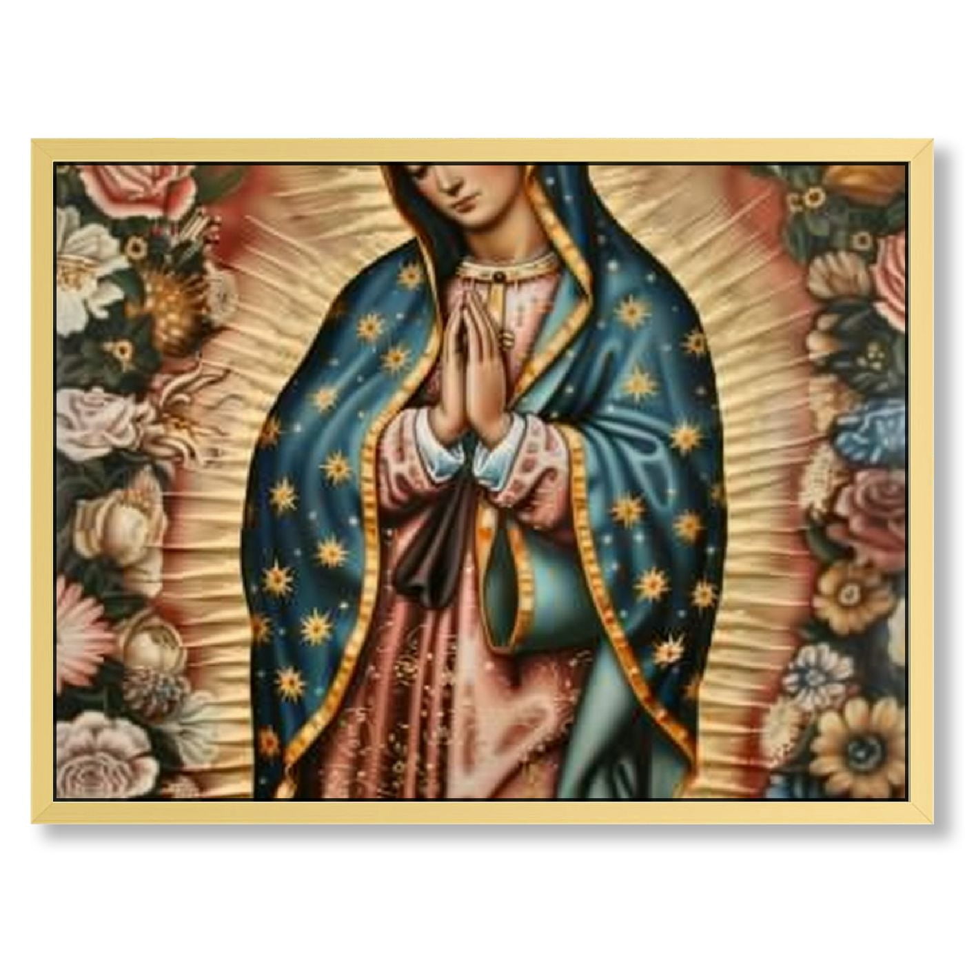 Blessed Virgin Mary Venerated Posters Room Aesthetics Canvas Prints ...
