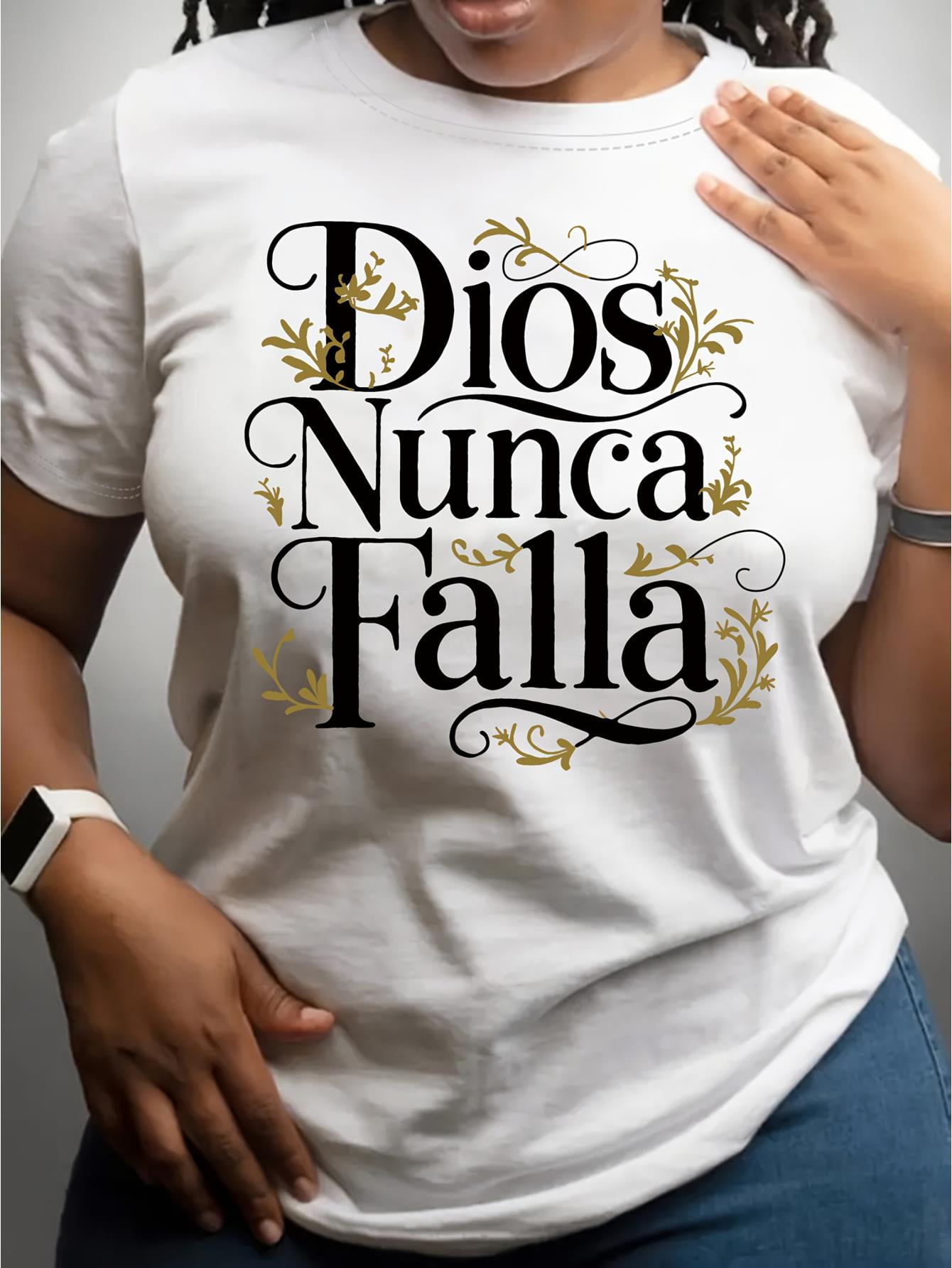 Blessed by God" Graphic Tee for Women - Casual Crew Neck Short Sleeve ...