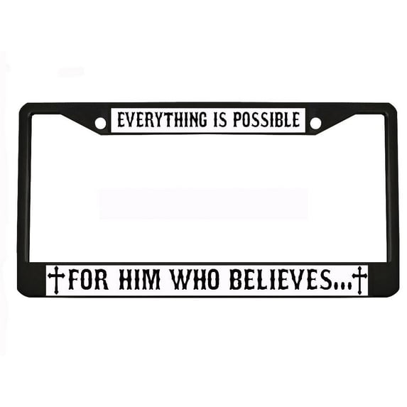 Blessed by God Spoiled by My Husband Design Heavy Duty Metal Car ...