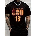 Blessed by God for 18 Years 18th Birthday Religious Theme T-Shirt Soft ...