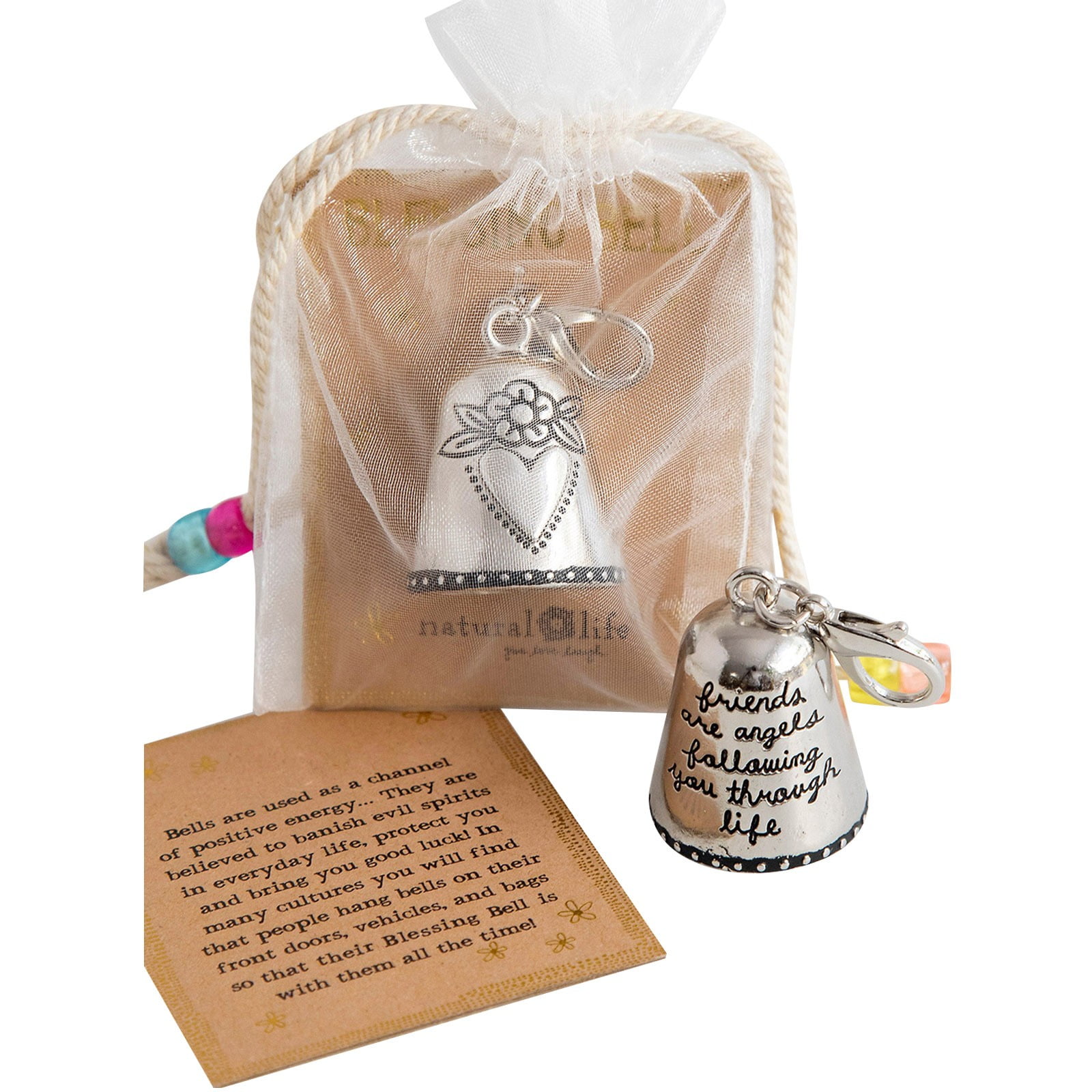 Blessing Bell Friends Are Angels Angel Blessing Bell Tiny Silver Bell ...