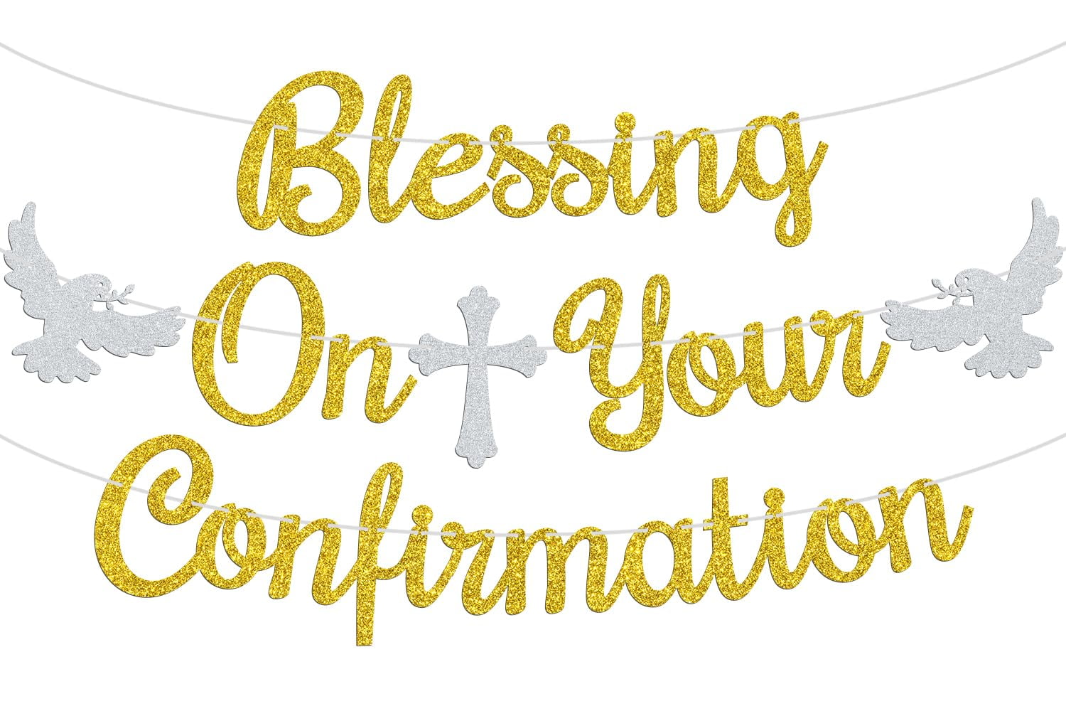 Blessing On Your Confirmation Banner, God Bless/First Holy Communion ...