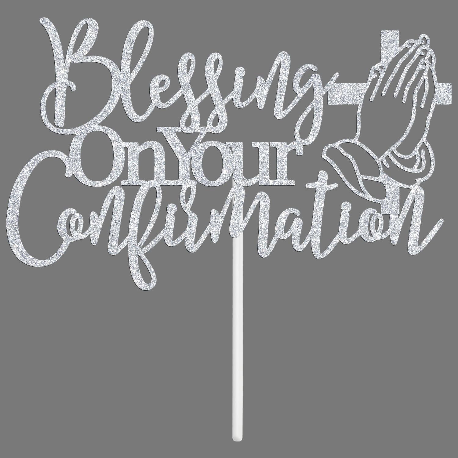 Blessing On Your Confirmation Cake Topper, RST1 Baby Shower/Religious ...