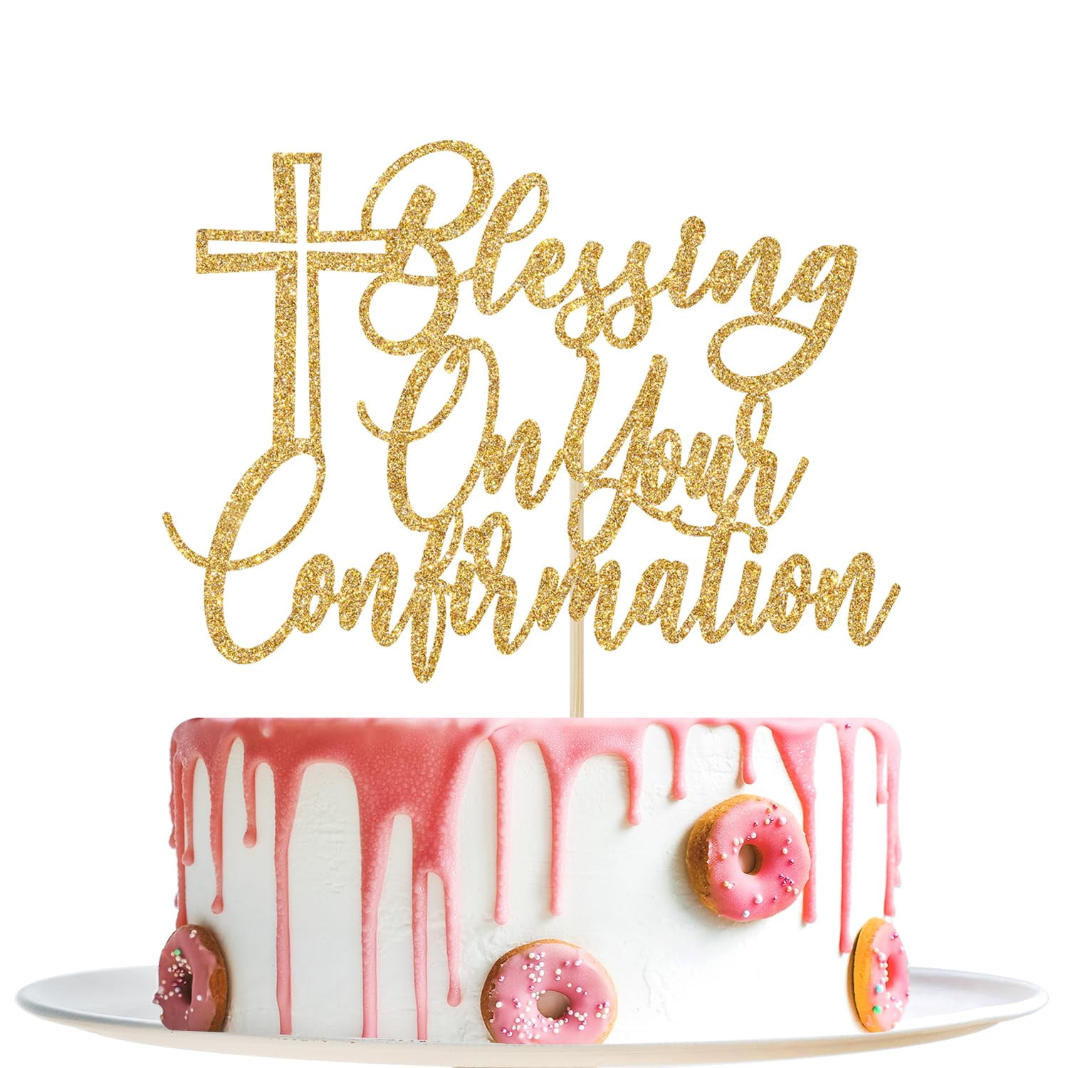 Blessing On Your Confirmation Cake Topper, RST1 Religious Baptism Cake ...