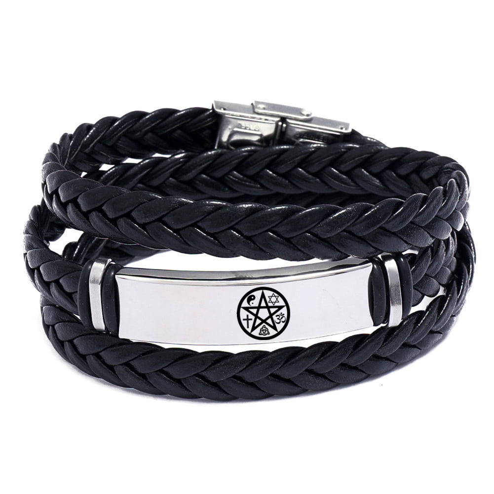 Blessing Pentacle Religious Symbol Jewelry - Christ Cross Yin Yang OM ...