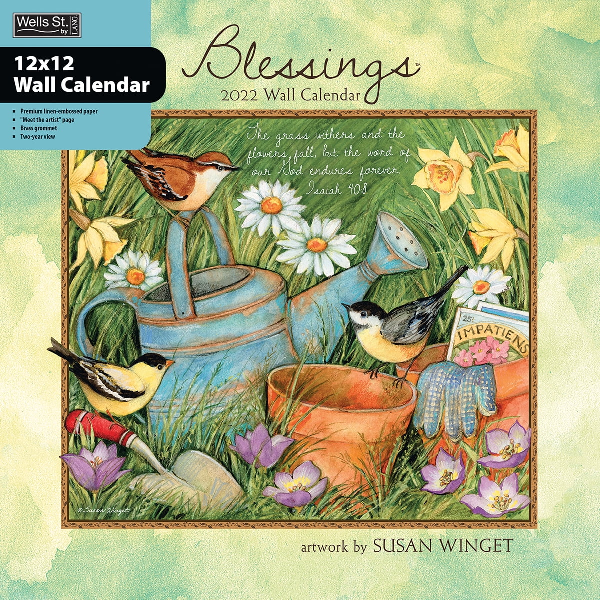 Blessings FC 12X12 Wall Calendar - Walmart.com