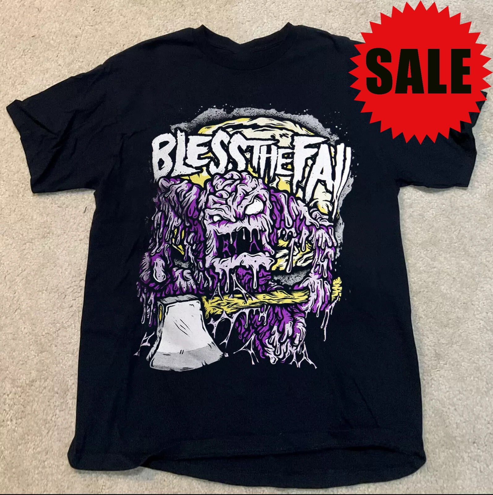 Blessthefall Band Collection Cotton Gift For Fan S to 5XL T-shirt ...