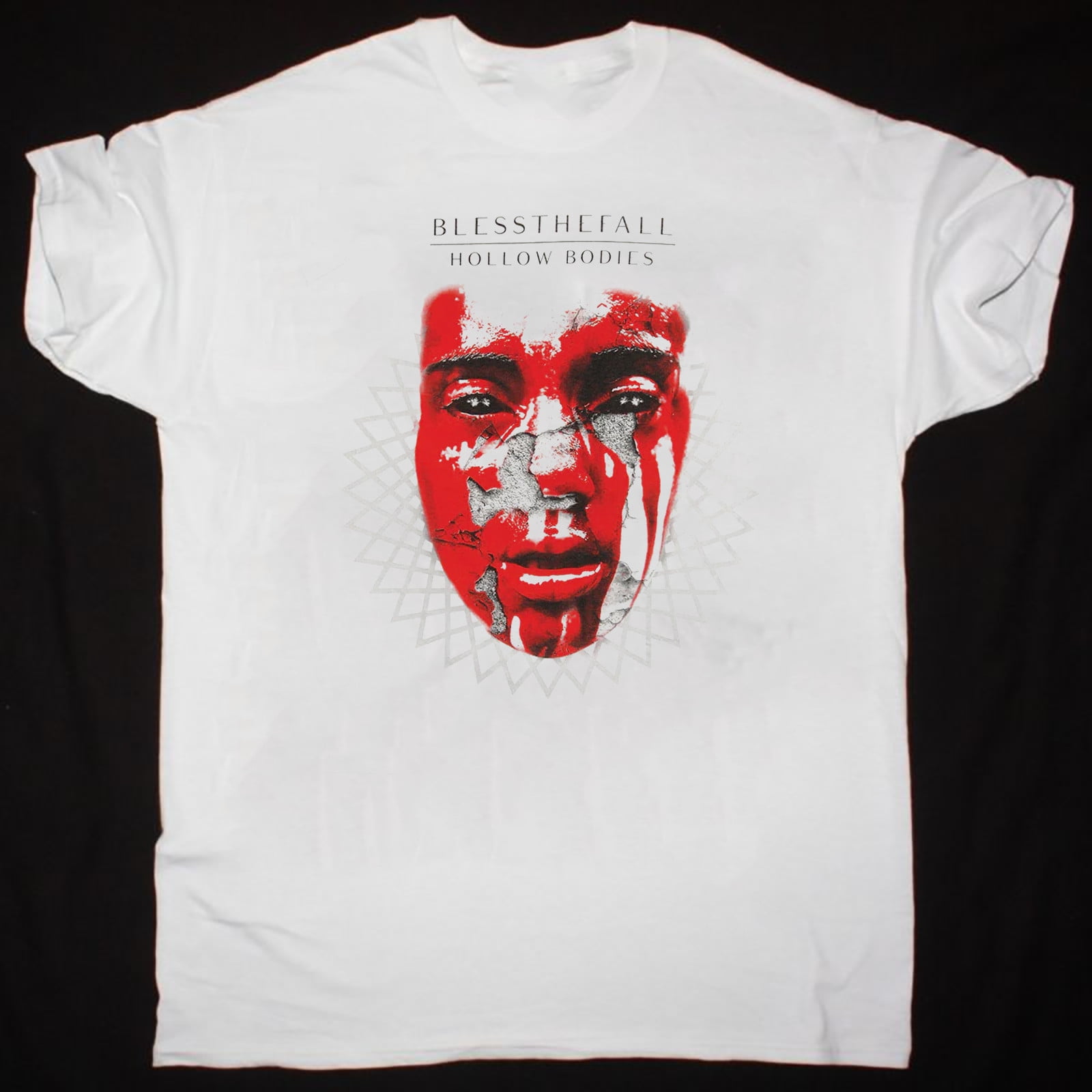 Blessthefall Band White T-Shirt Cotton Full Size Unisex S-5XL - Walmart.com