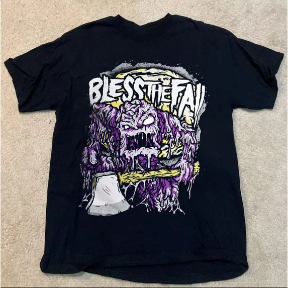Blessthefall shirt Monsters Cotton Classic Unisex Tee All Sizes MO232 ...