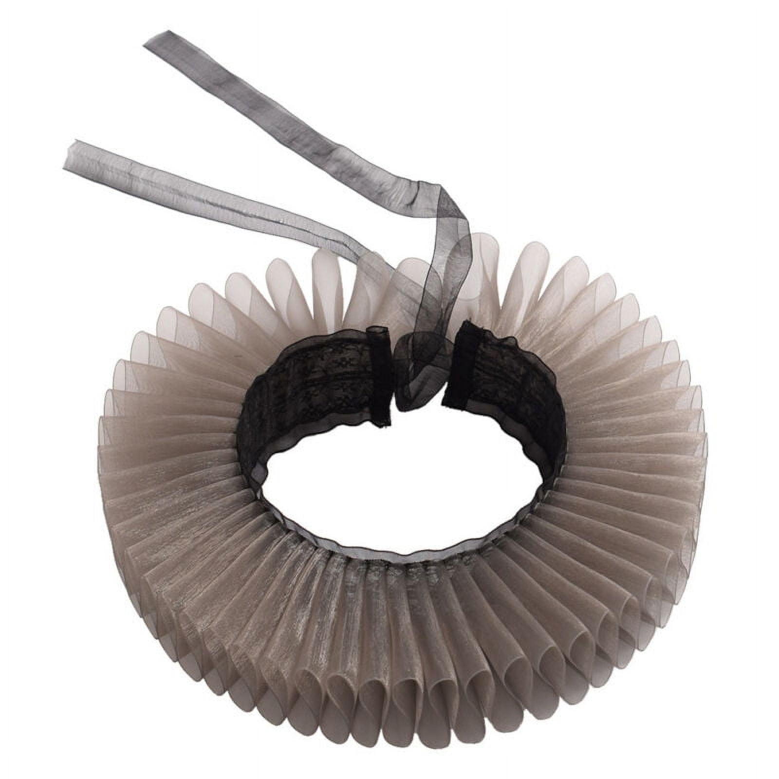 Blessume 1pc Neck Ruff Ruffle Collar Clown Collar Cosplay Collar ...