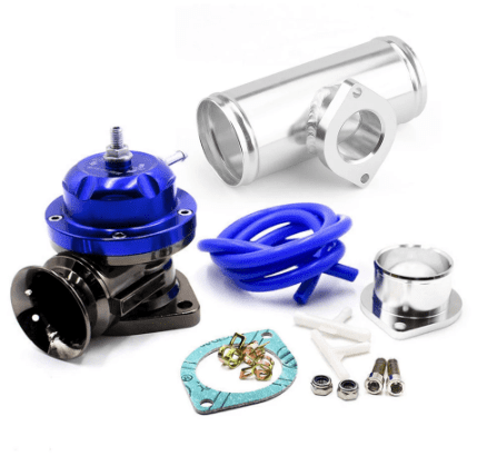Bleu-Billet Anodized Turbo Blow Off Valve TYPE-RS BOV + 2.5" Glutge ...