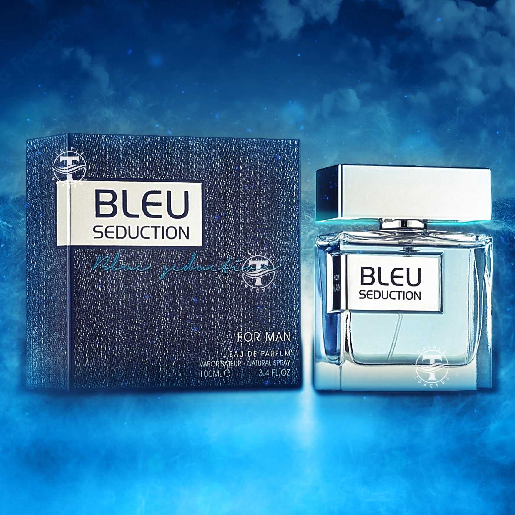 Bleu / Blue Seduction For Man Eau De Parfum 100ml (3.4 oz) by Fragrance ...