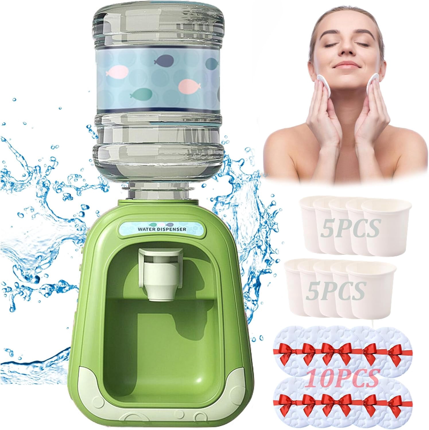 Bleumy Micellar Water Dispenser,Mini Water Dispenser for Makeup ...