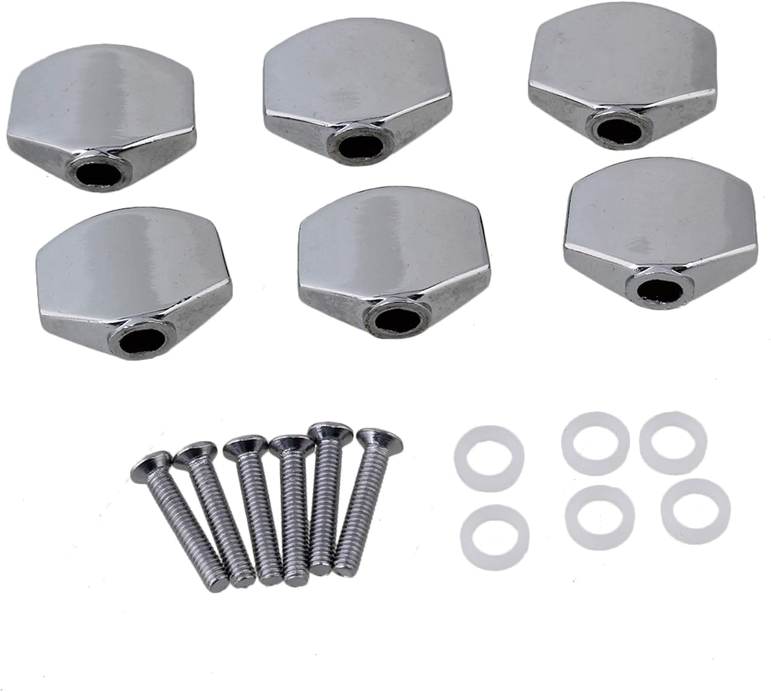 Bleylajoy 6PCS Small Square Head Guitar Tuning Peg Tuners Machine Head ...