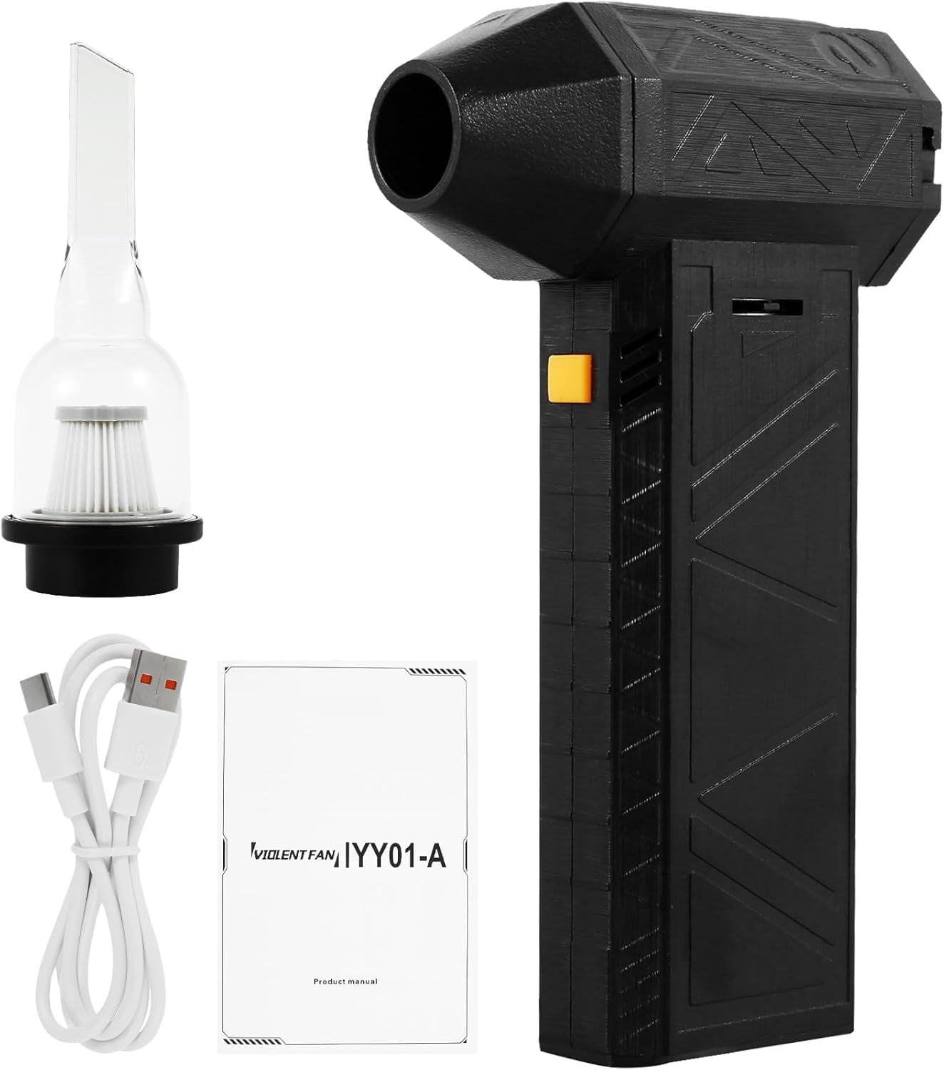 Bleylajoy Mini Jet Blower, 130000 RPM Cordless Super Jet Dry Blower ...