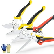 premium garden clippers, work 3 times easier, arthritis weak hand snips - Walmart.com