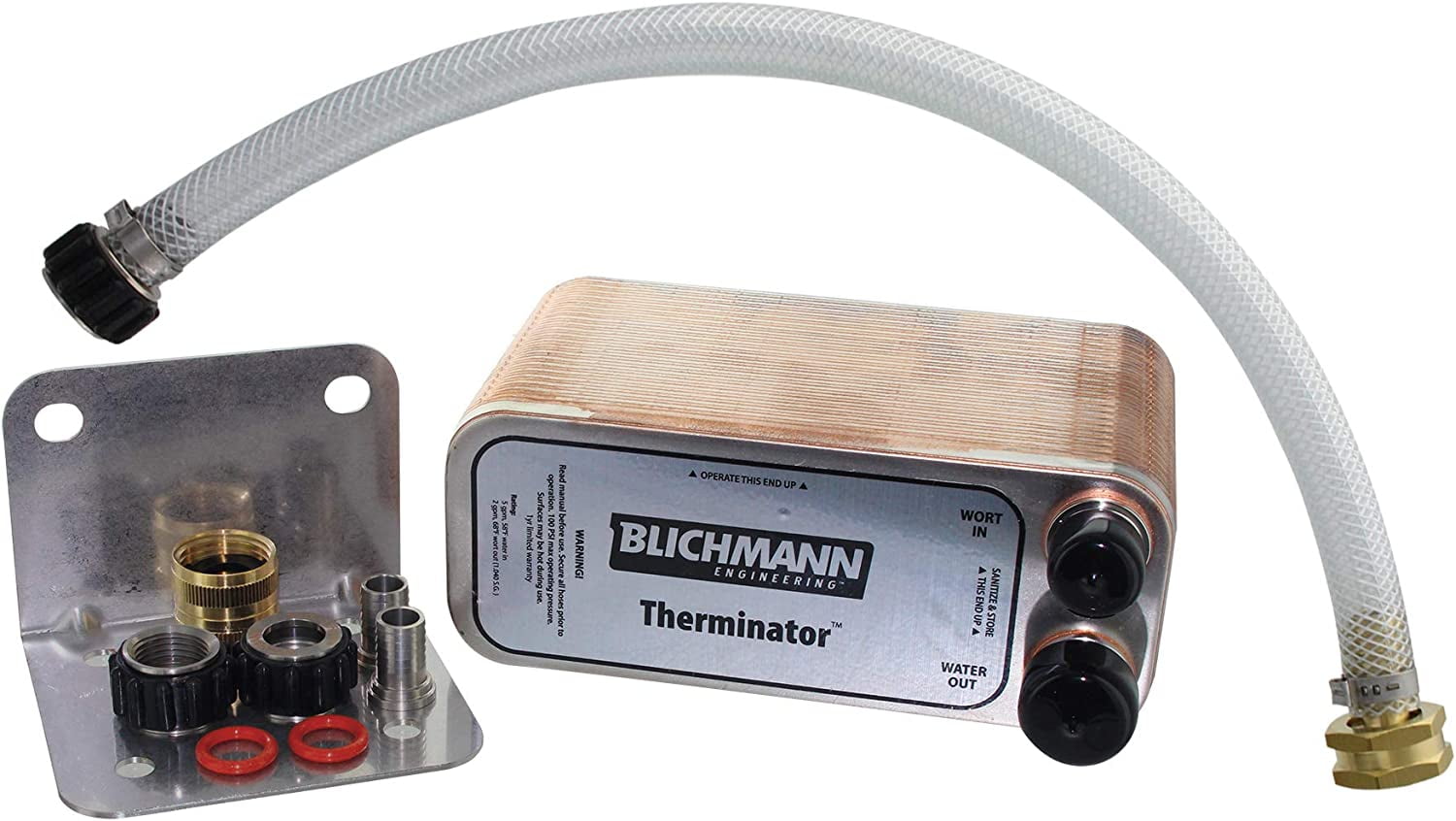 Blichmann Therminator Wort Chiller With Back Flush Hose - Walmart.com