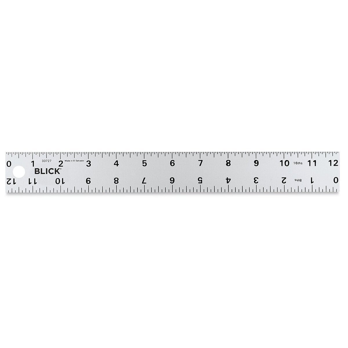 Blick Aluminum Non-Slip Ruler - 12" - Walmart.com