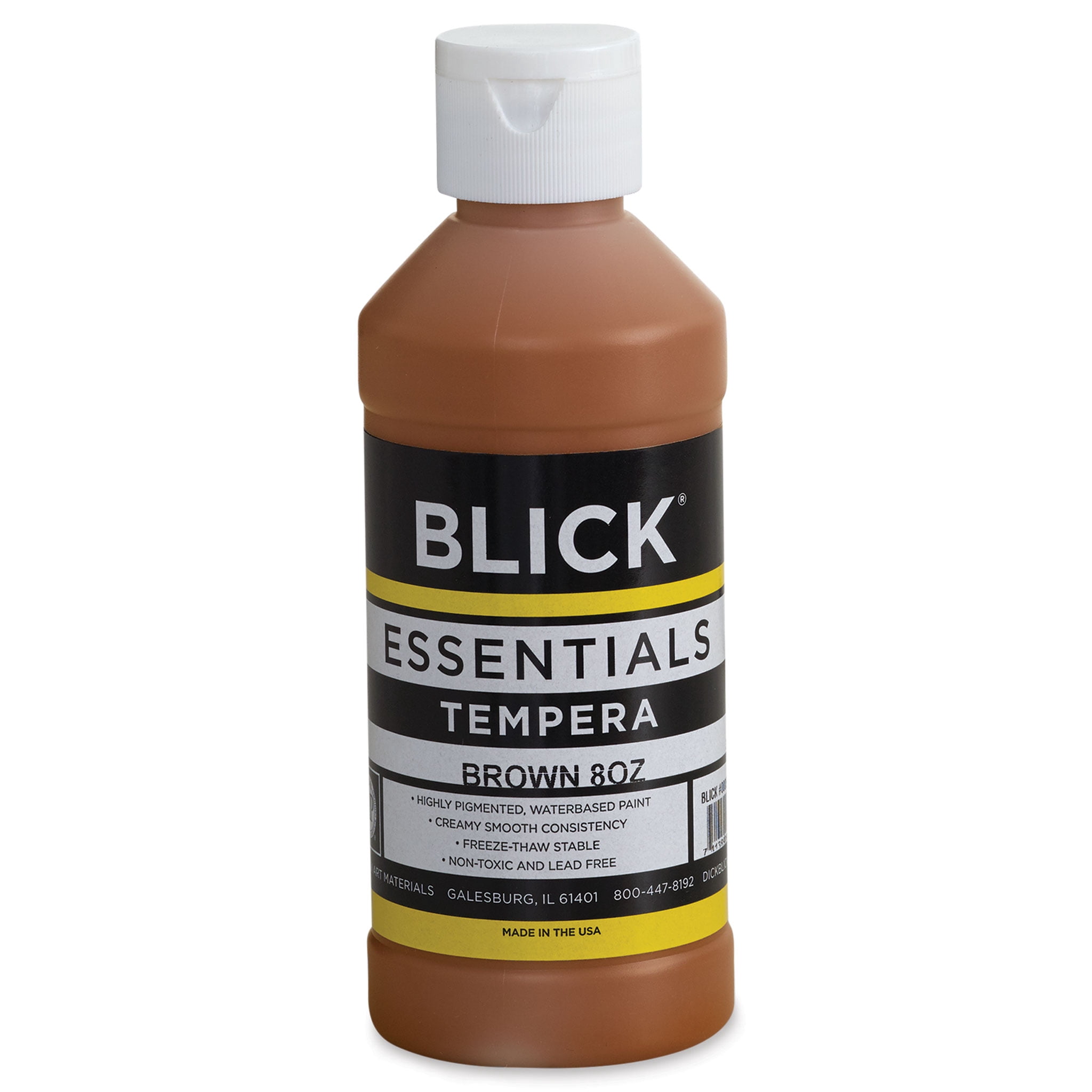 Blick Essentials Tempera - Brown, 8 oz bottle - Walmart.com