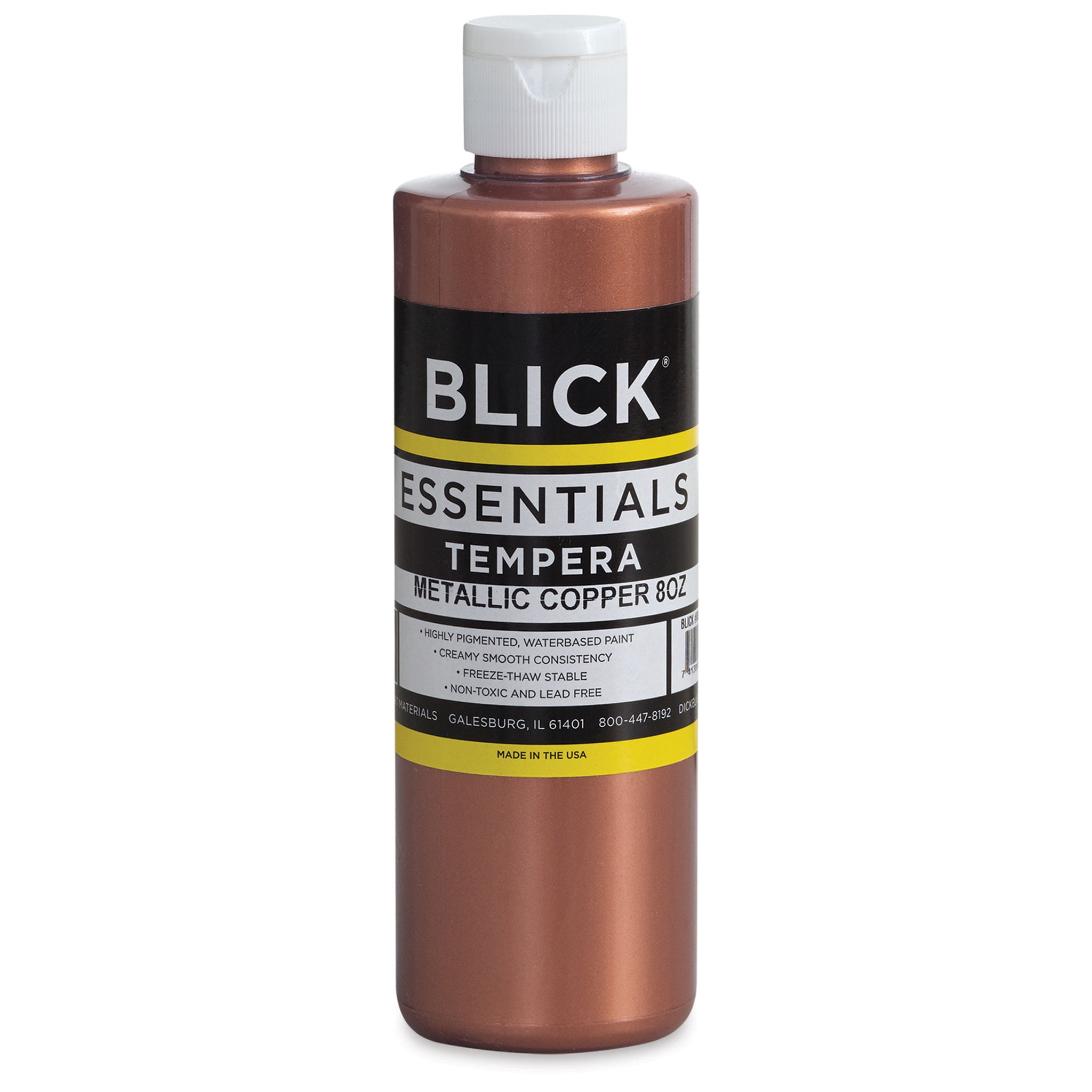 Blick Essentials Tempera - Copper (Metallic), 8 oz bottle - Walmart.com