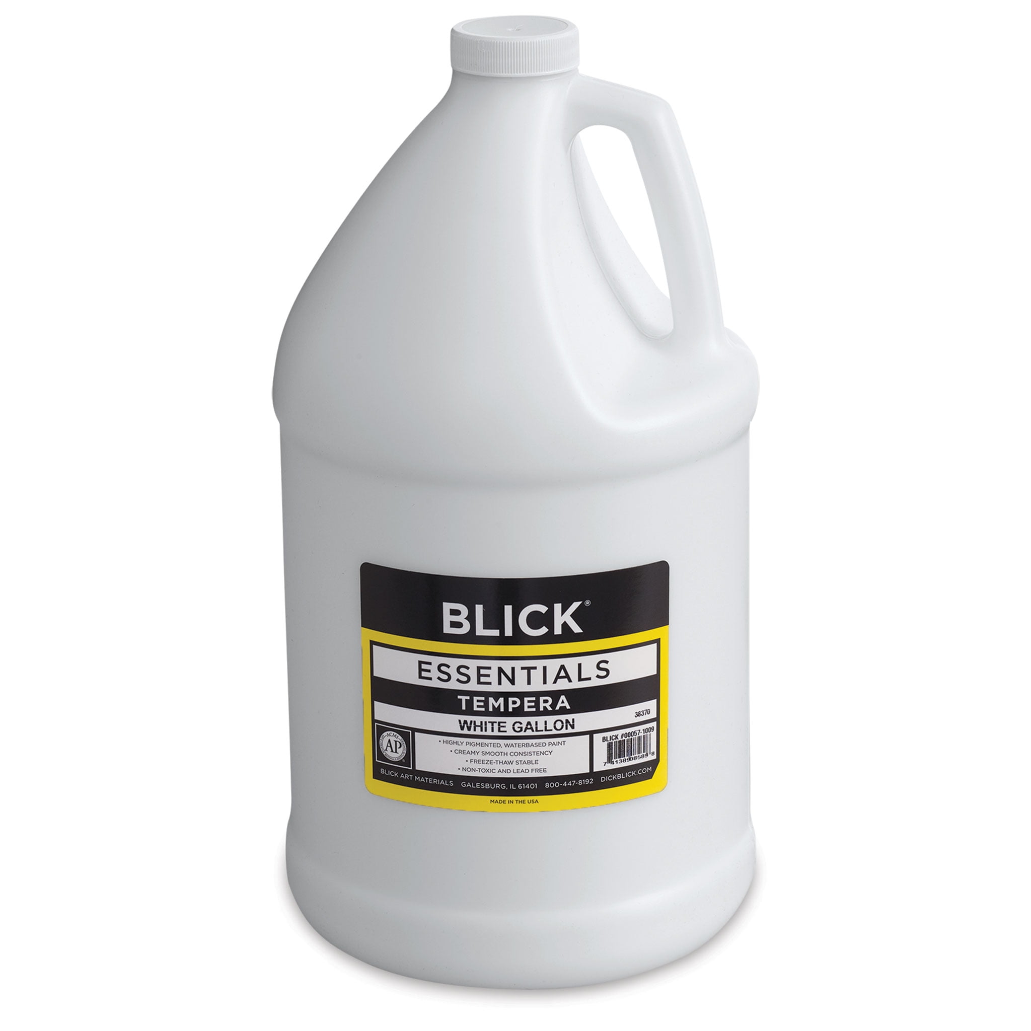 Blick Essentials Tempera - White, Gallon - Walmart Business Supplies