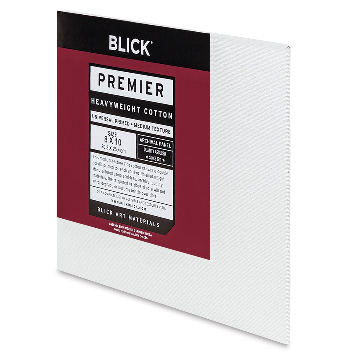 Blick Heavyweight Cotton Archival Panel - 8" x 10" - Walmart.com