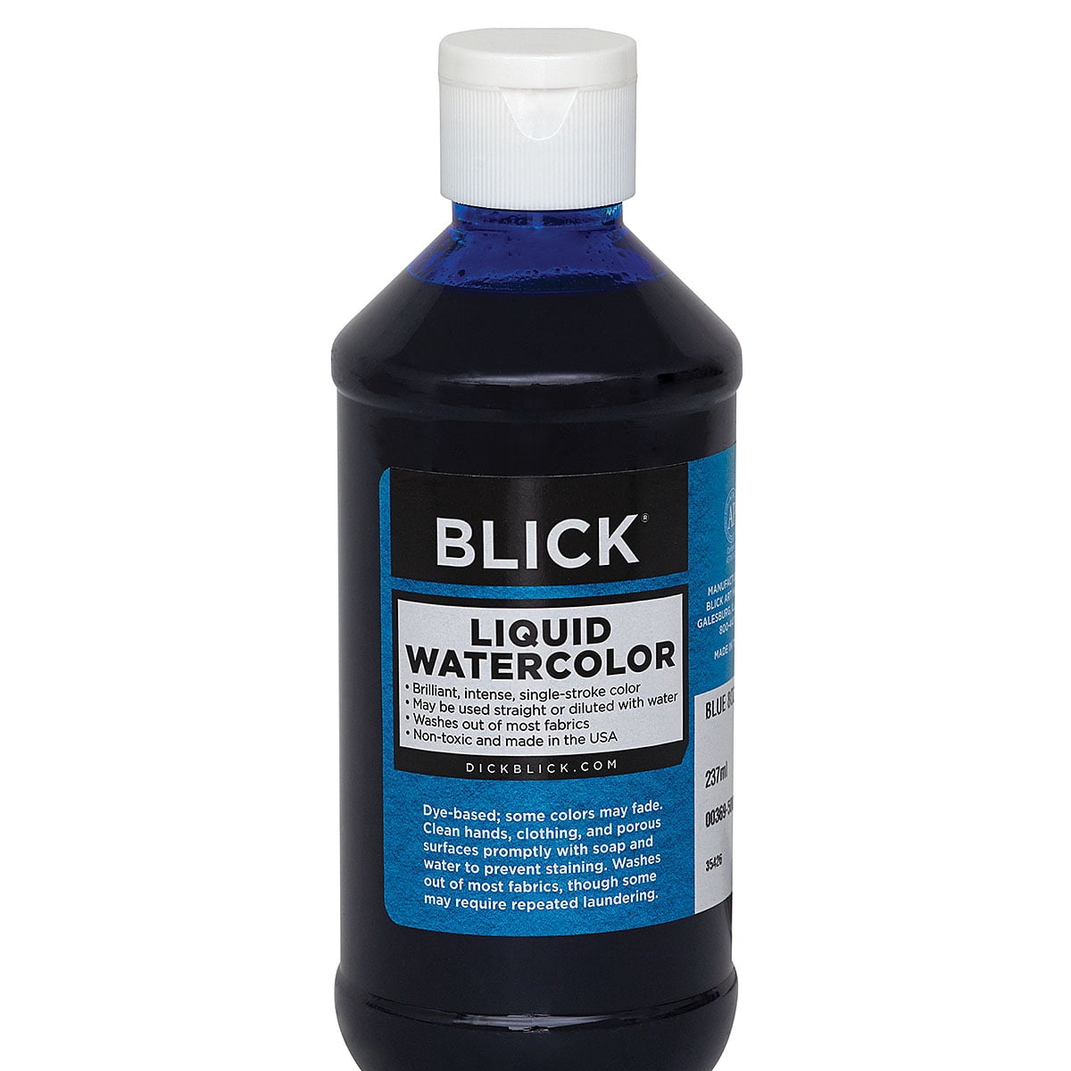Blick Liquid Watercolor - Blue, 8 oz bottle - Walmart.com