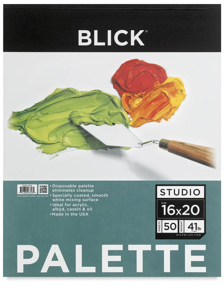 Blick Palette Paper Pad - 16" x 20", 50 Sheets - Walmart.com