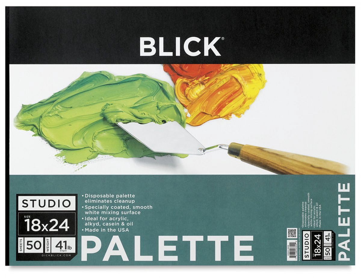 Blick Palette Paper Pad - 18" x 24", 50 Sheets - Walmart.com