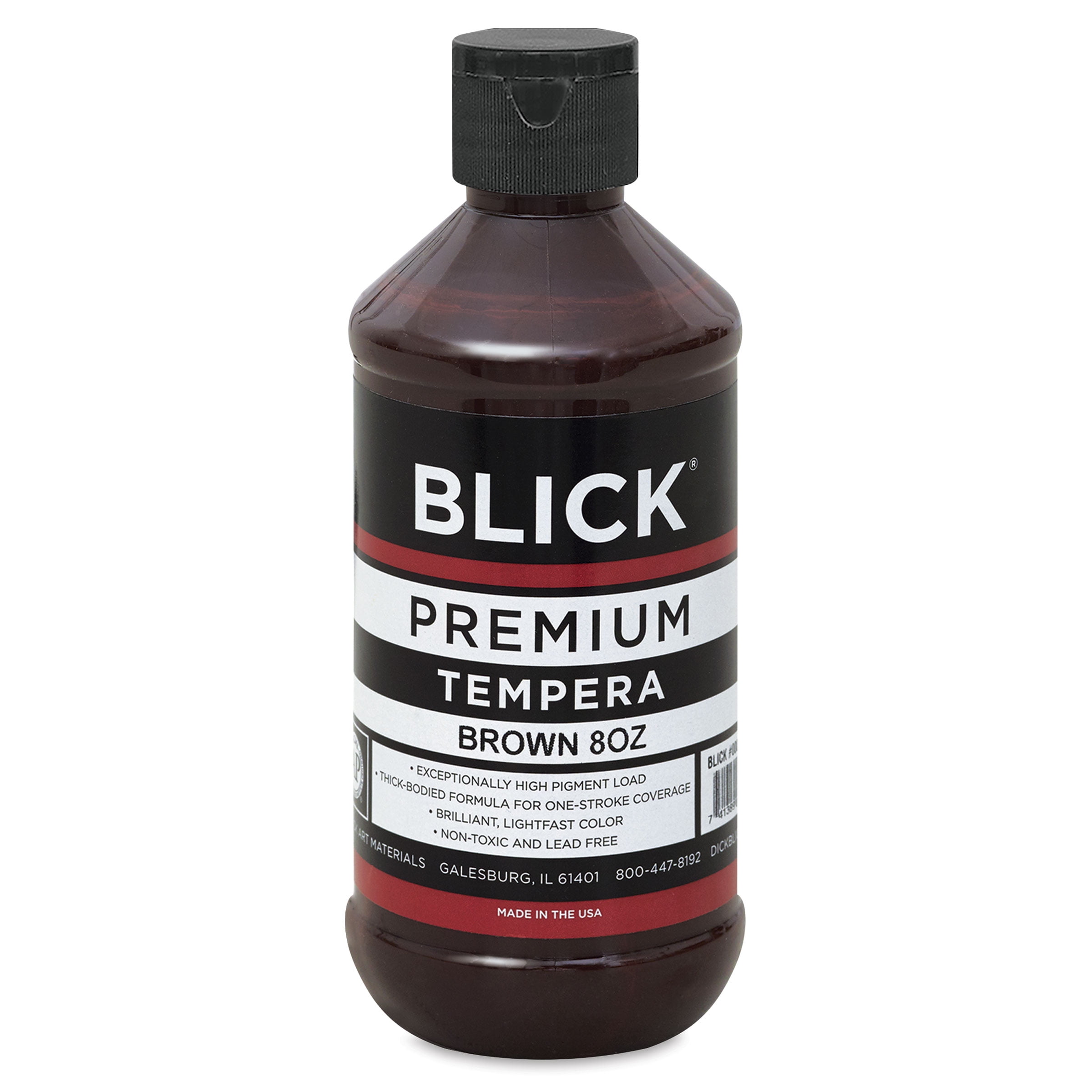 Blick Premium Grade Tempera - Brown, 8 oz bottle - Walmart.com