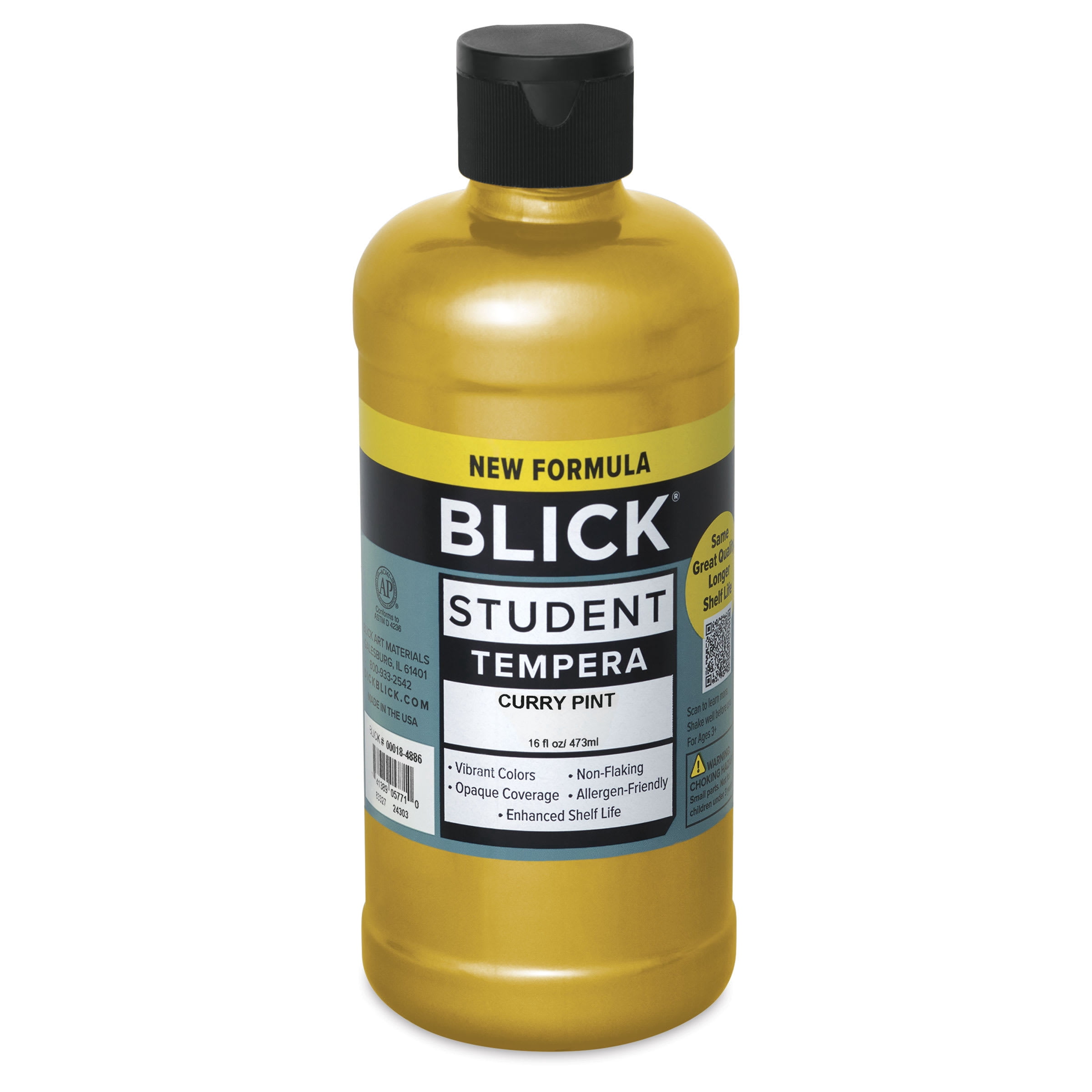 Blick Student Tempera Paint - Curry, 16 oz bottle - Walmart.com