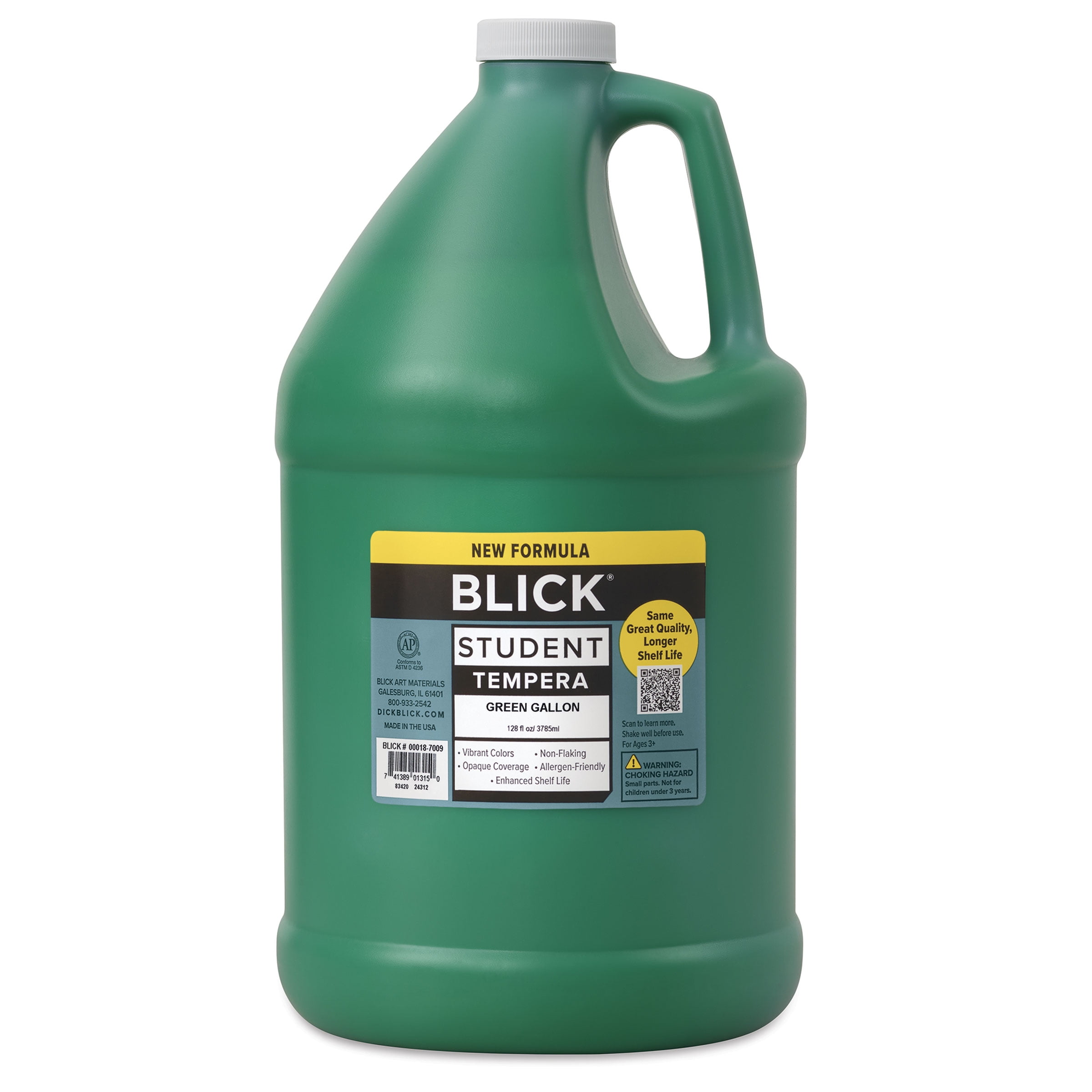 Blick Student Tempera Paint - Green, 128 oz bottle - Walmart.com
