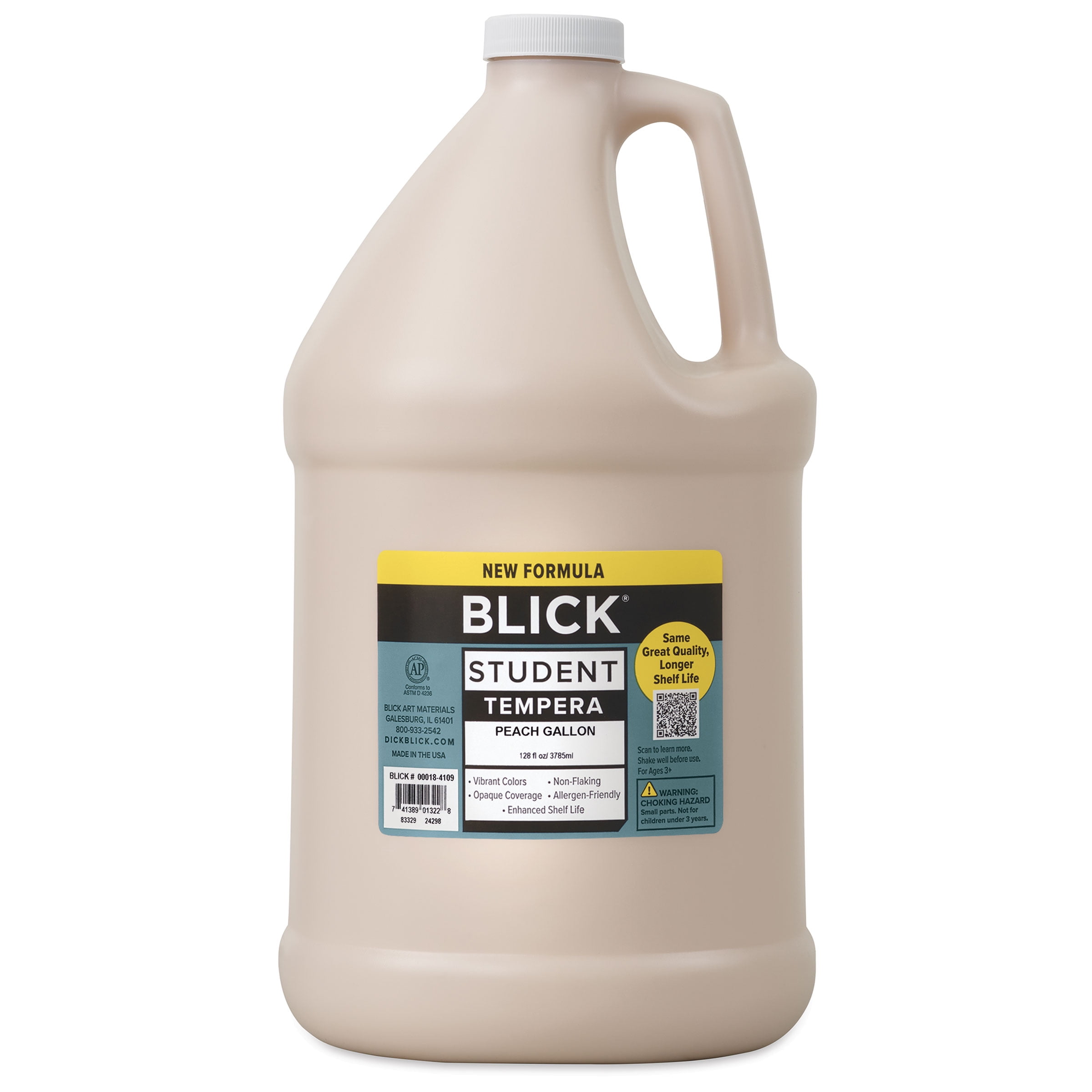 Blick Student Tempera Paint - Peach, 128 oz bottle - Walmart.com