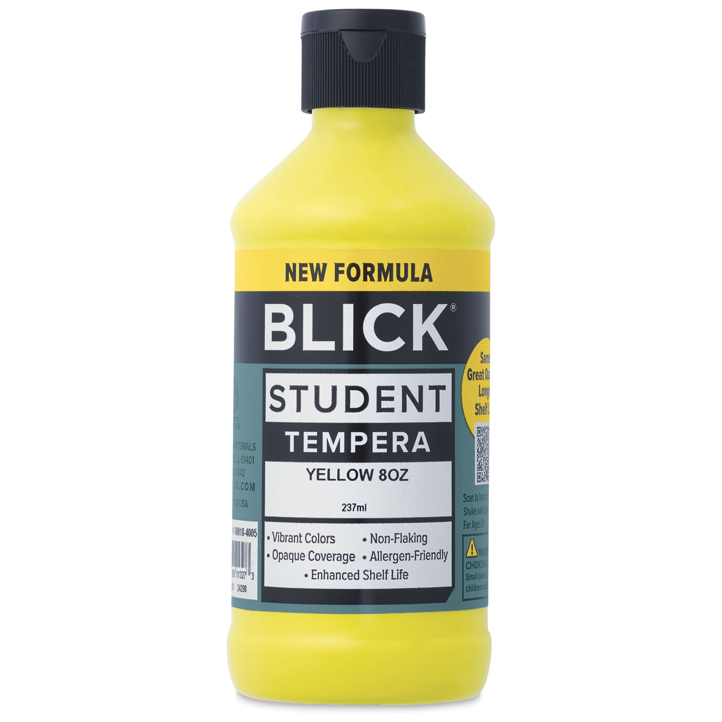 Blick Student Tempera Paint - Yellow, 8 oz bottle - Walmart.com