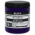 Blick Studio Acrylics - Dioxazine Purple, 16 oz jar - Walmart.com