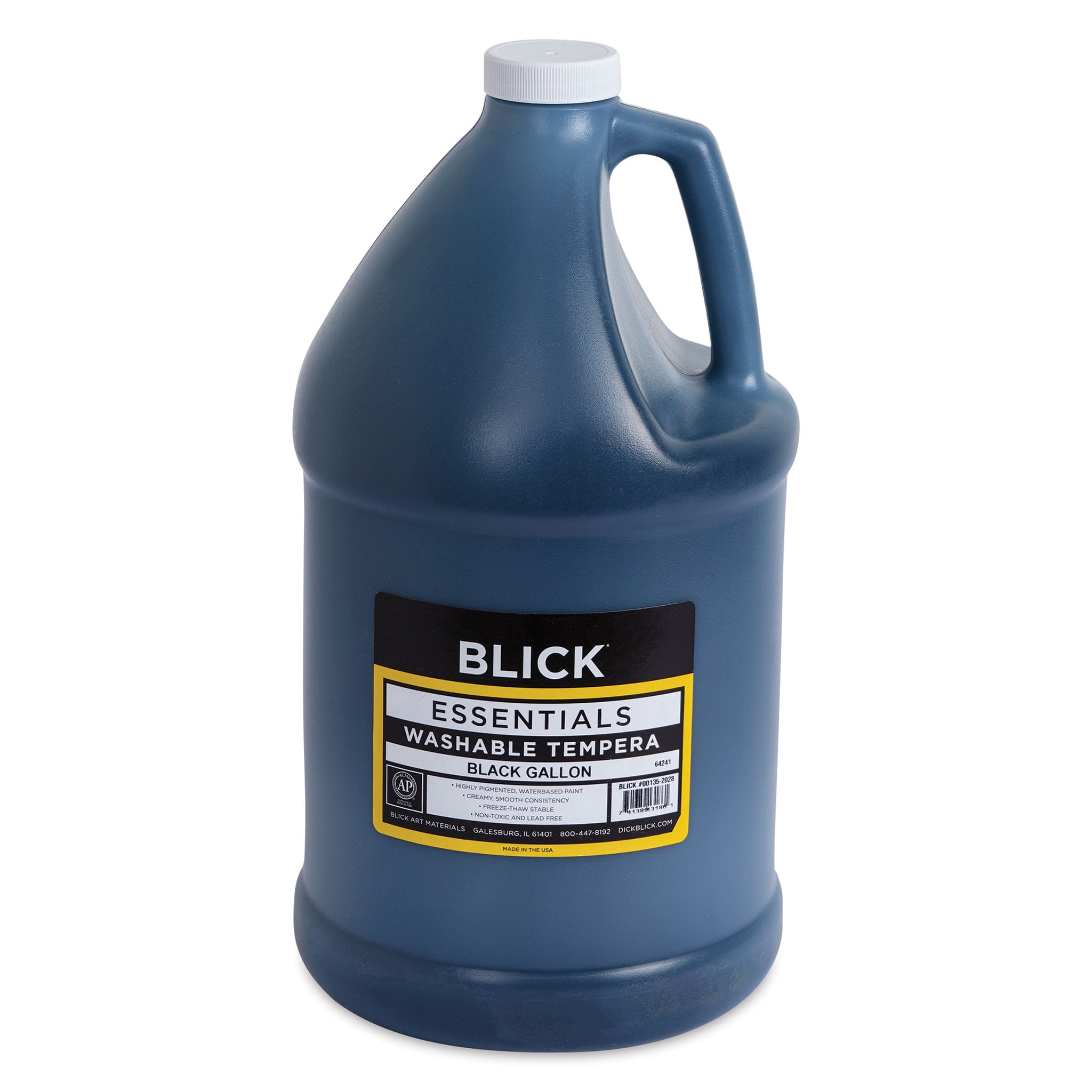 Blick Washable Tempera Paint - Black, Gallon - Walmart.com