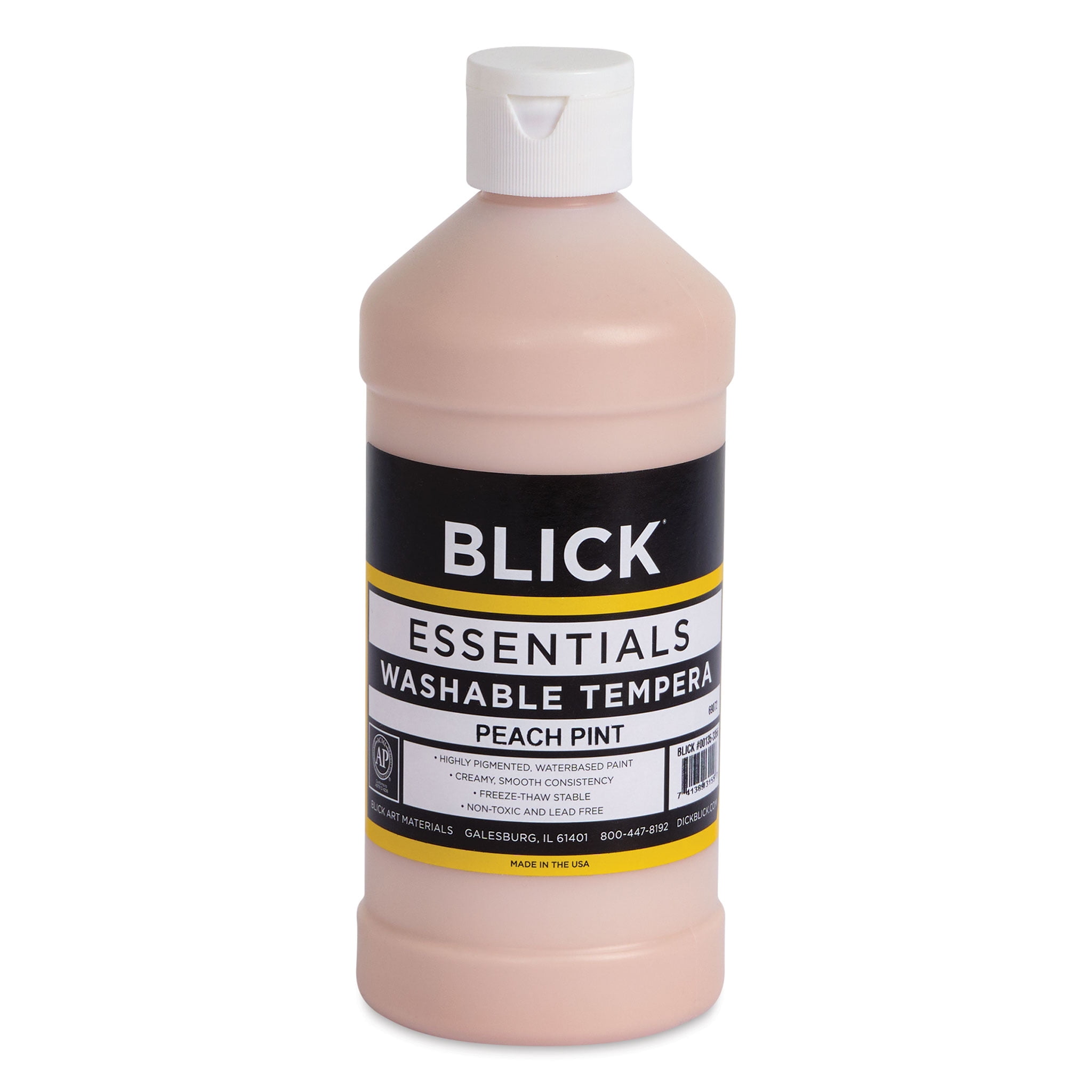 Blick Washable Tempera Paint - Peach, 16 oz - Walmart.com
