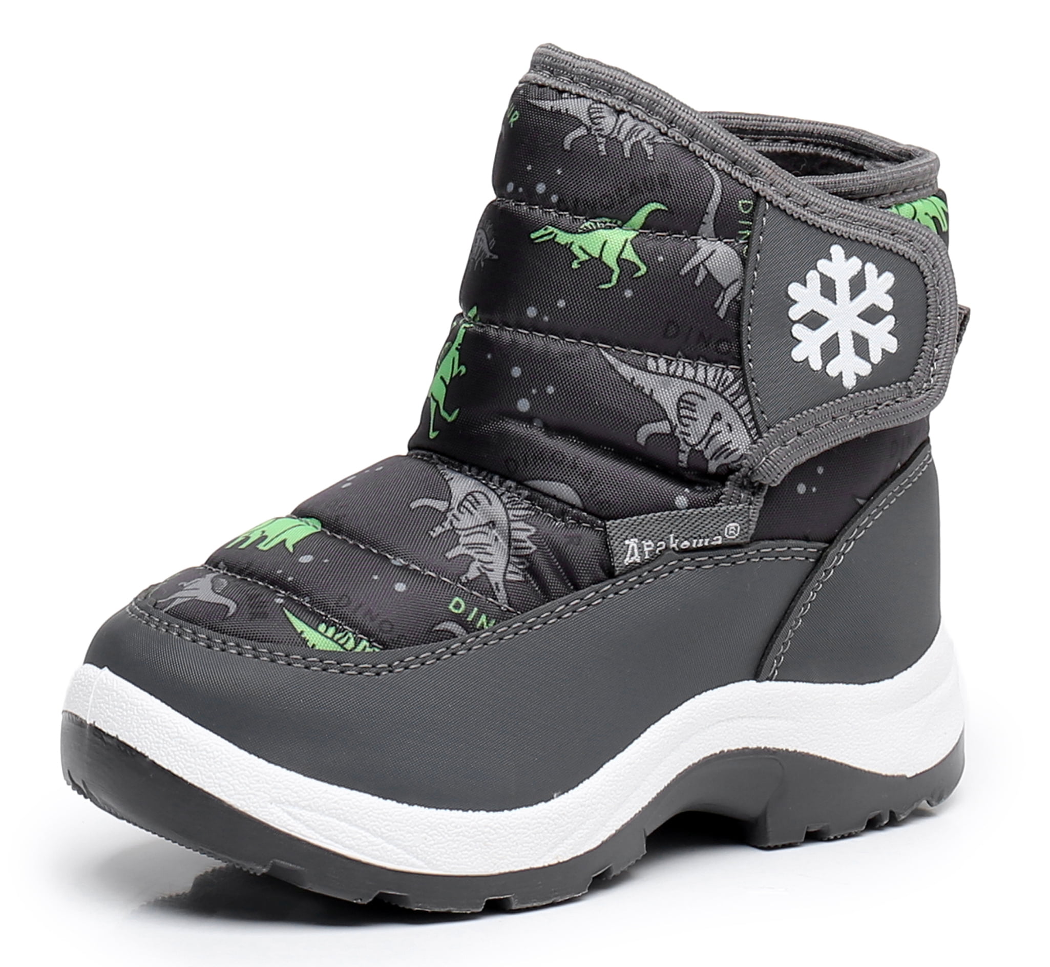 Blikcon Boys Girls Snow Boots Water Resistance Cold Weather Winter ...