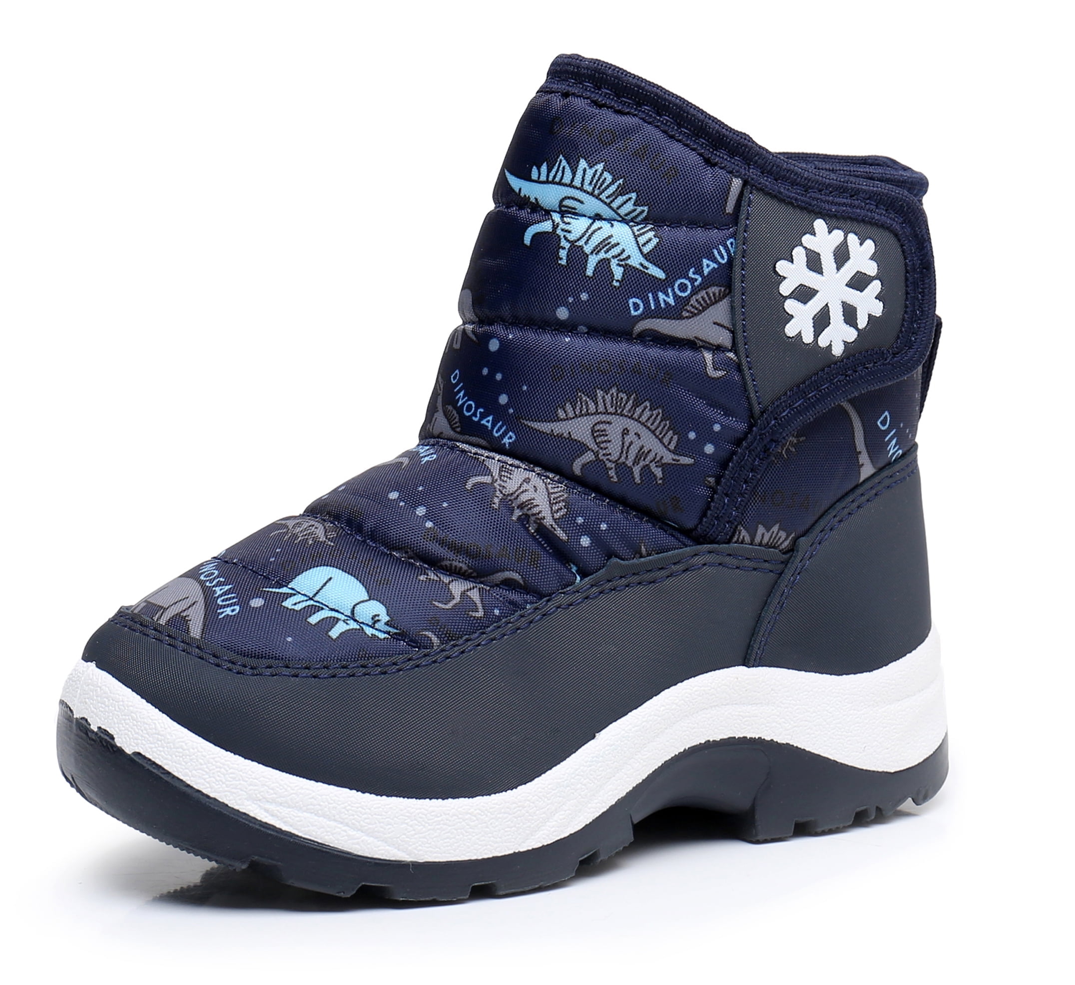 Blikcon Youth Waterproof Snow Boots for Boys & Girls, Cold Weather ...