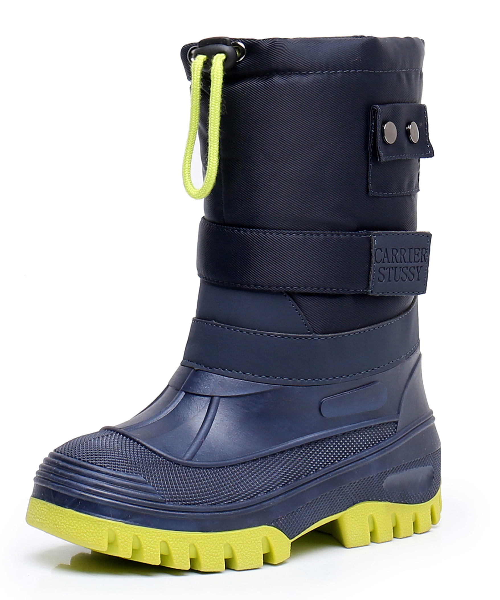 Blikcon Boys Girls Insulated Waterproof Mid Calf Winter Snow Boots ...