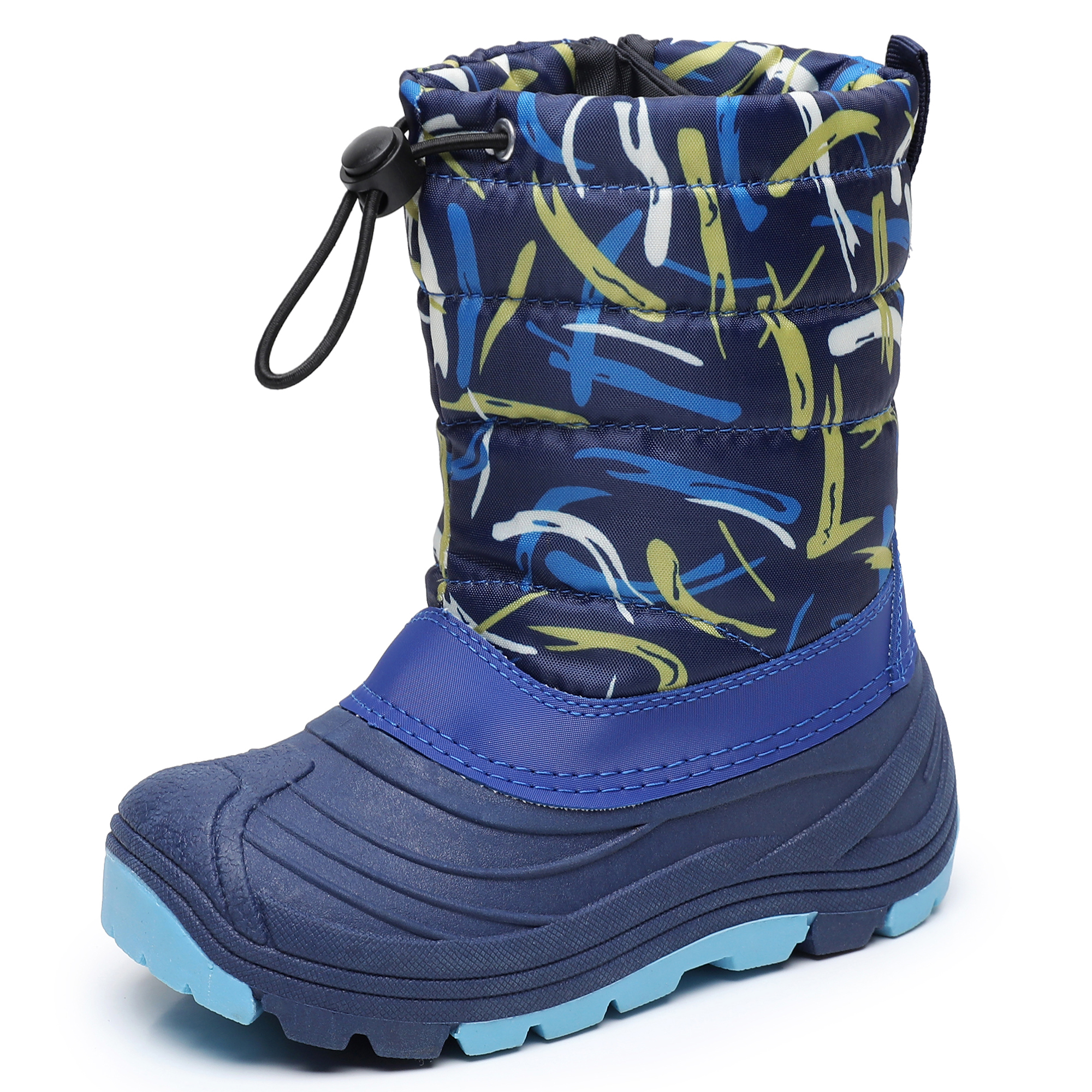 Blikcon Unisex-Child Outdoor Waterproof Winter Snow Boots (Toddler ...