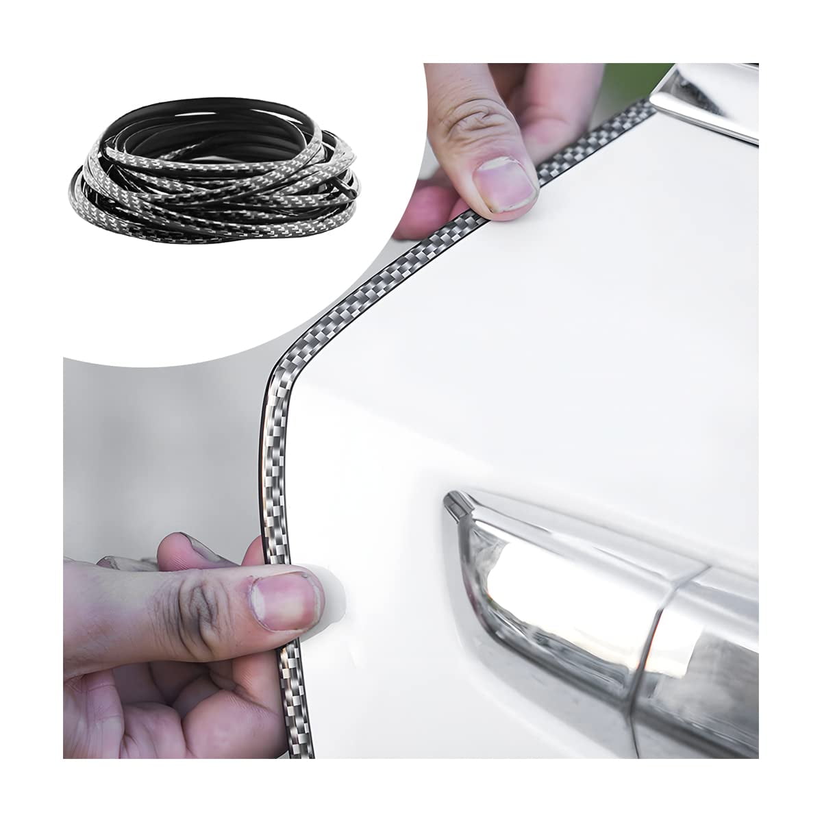 Blilo Car Edge STF9 Guards, 16Ft U Shape Edge Trim, Rubber Molding Auto ...