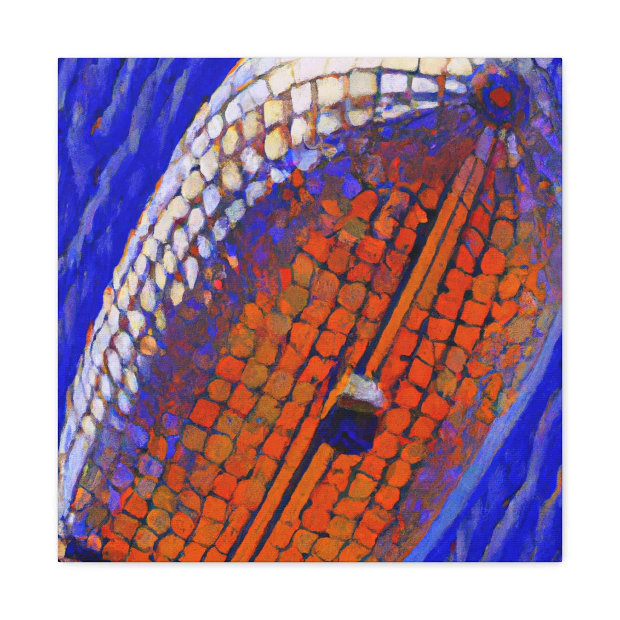 "Blimp In Pointillism" - Canvas - Walmart.com