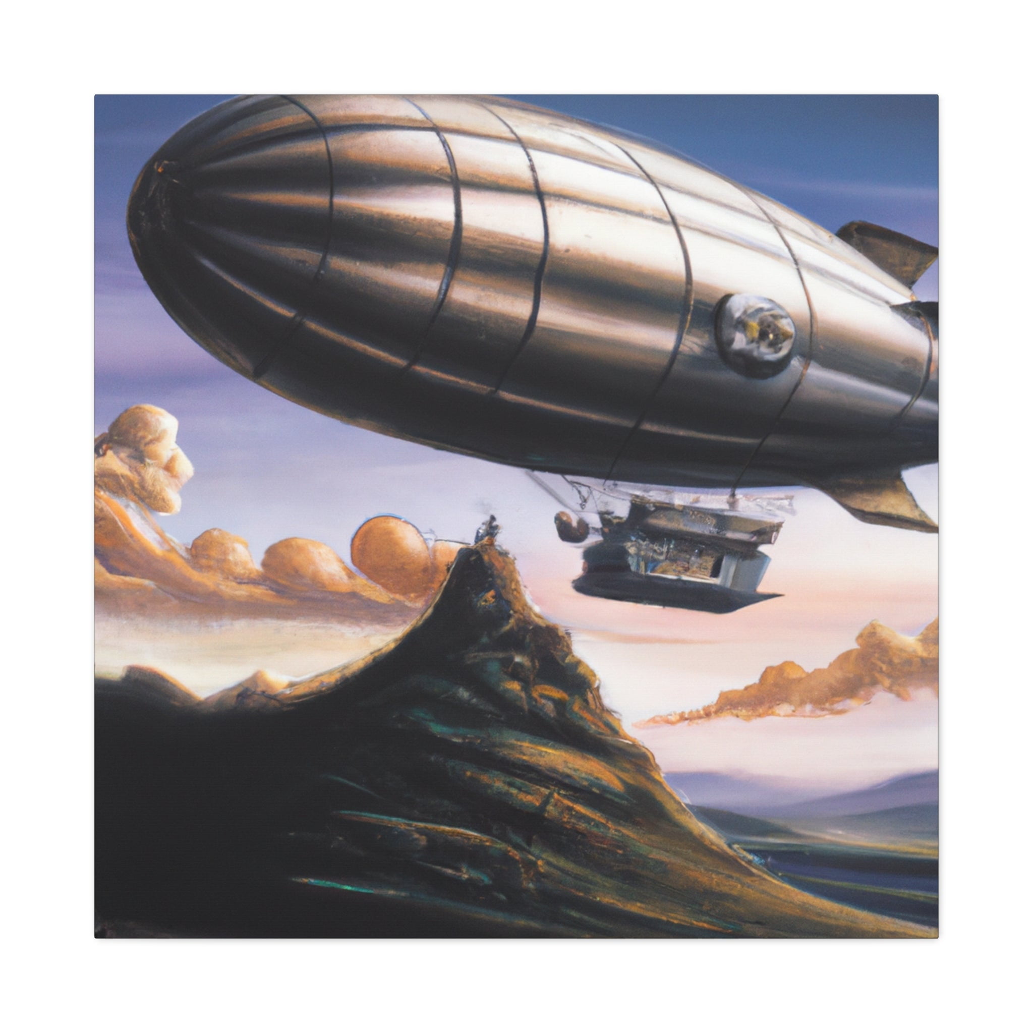 "Blimp in Splendor" - Canvas - Walmart.com