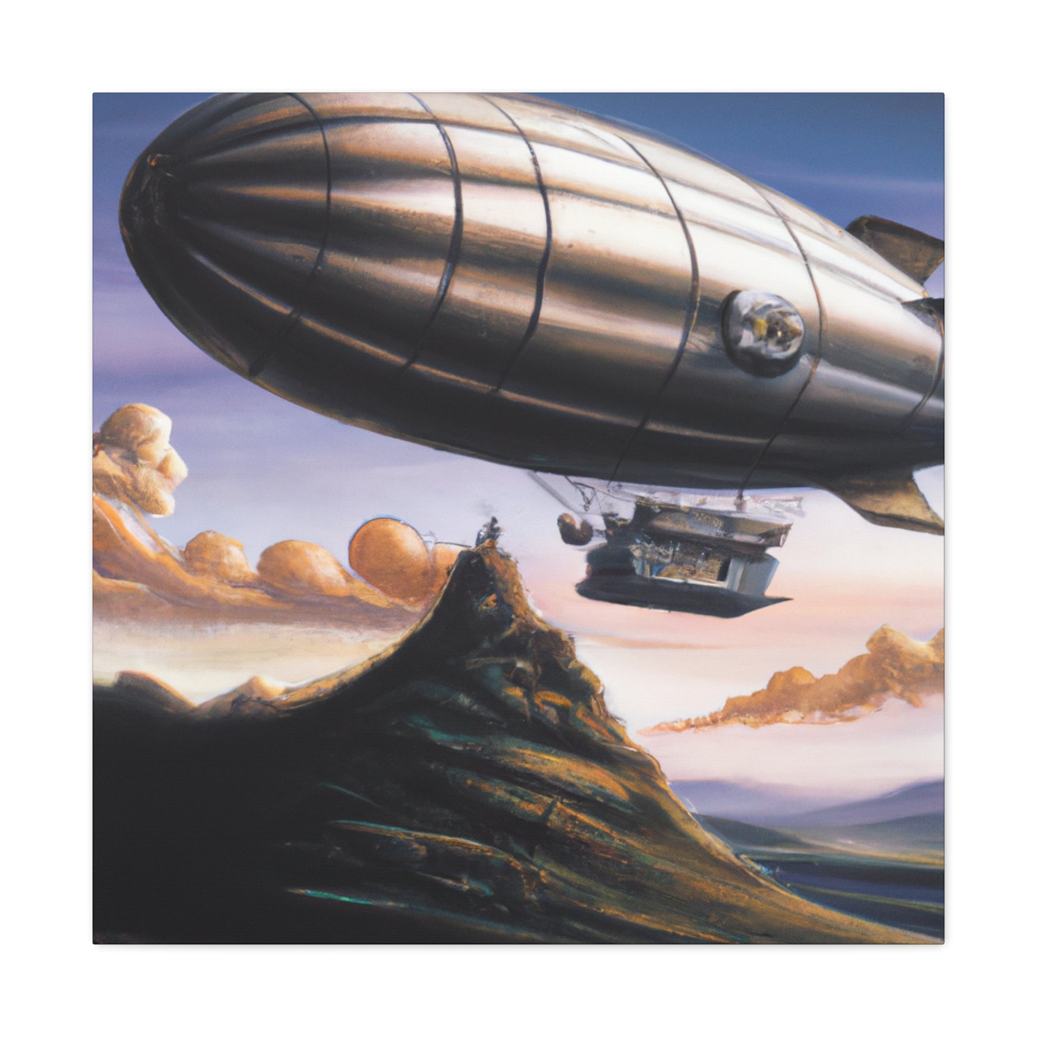 "Blimp in Splendor" - Canvas - Walmart.com